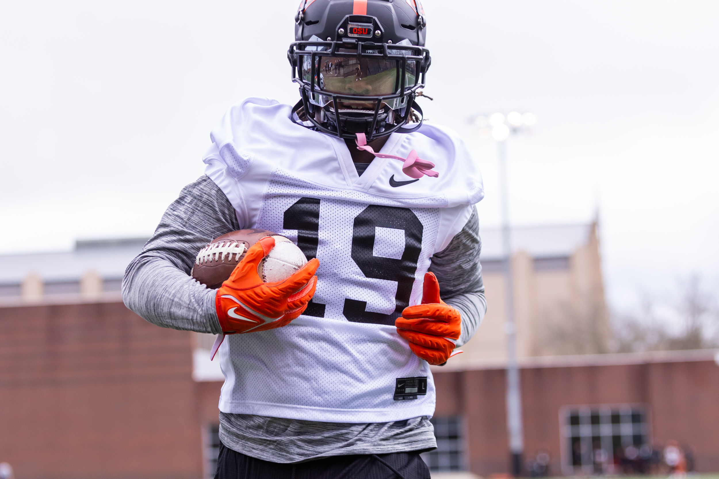 Oregon State Beavers, coach Trent Bray open spring football practice ...