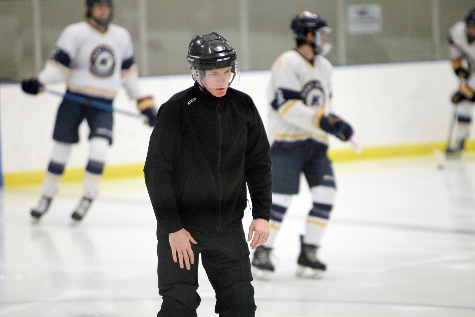 Brandon Chrostowski officiates hockey in his spare time - cleveland.com
