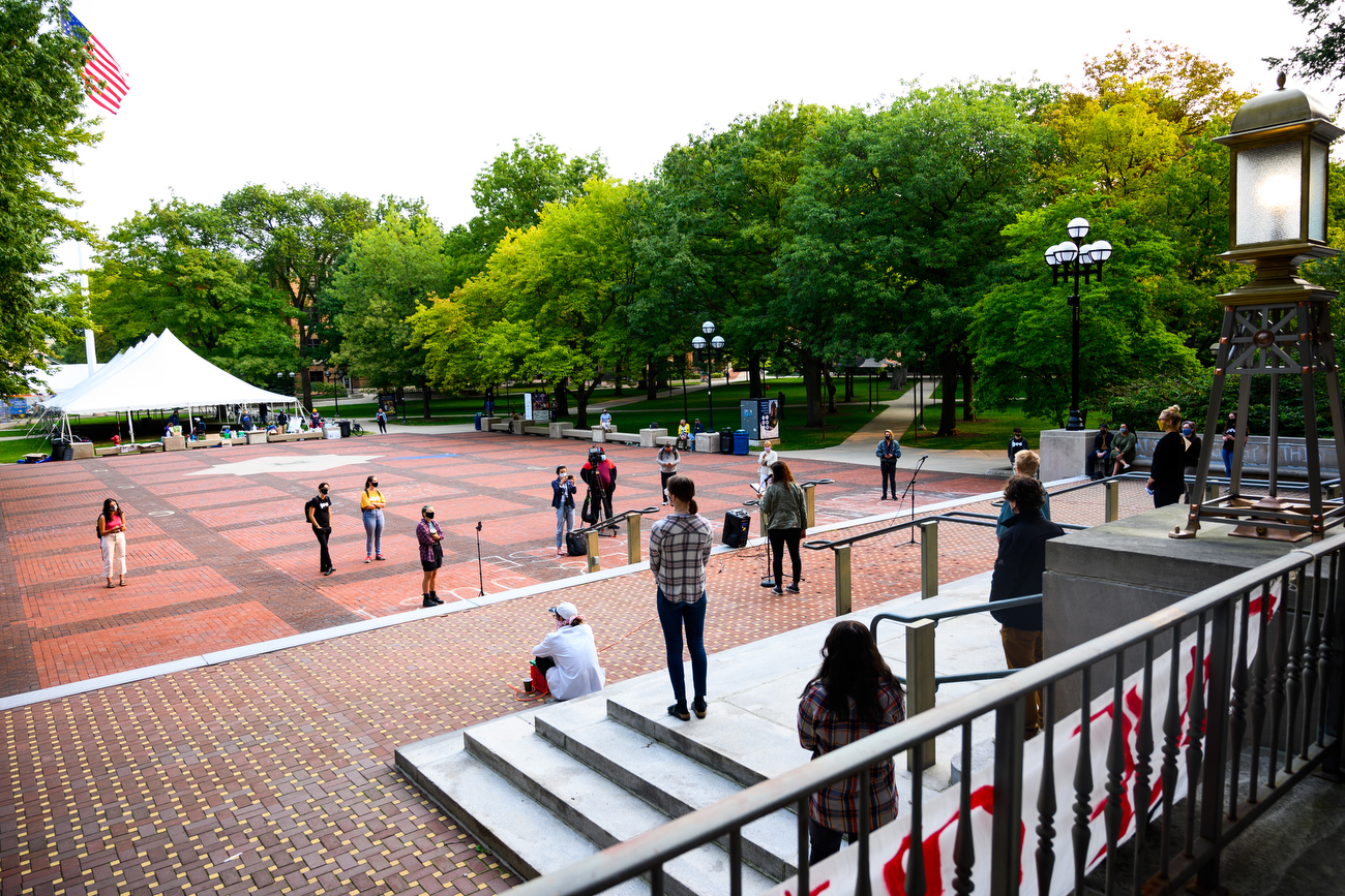 GEO hosts press conference on Diag after UM files injunction - mlive.com