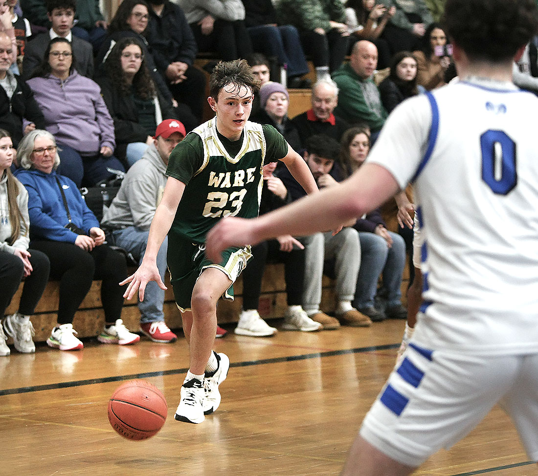 Ware vs Granby boys Basketball 1/11/25 - masslive.com