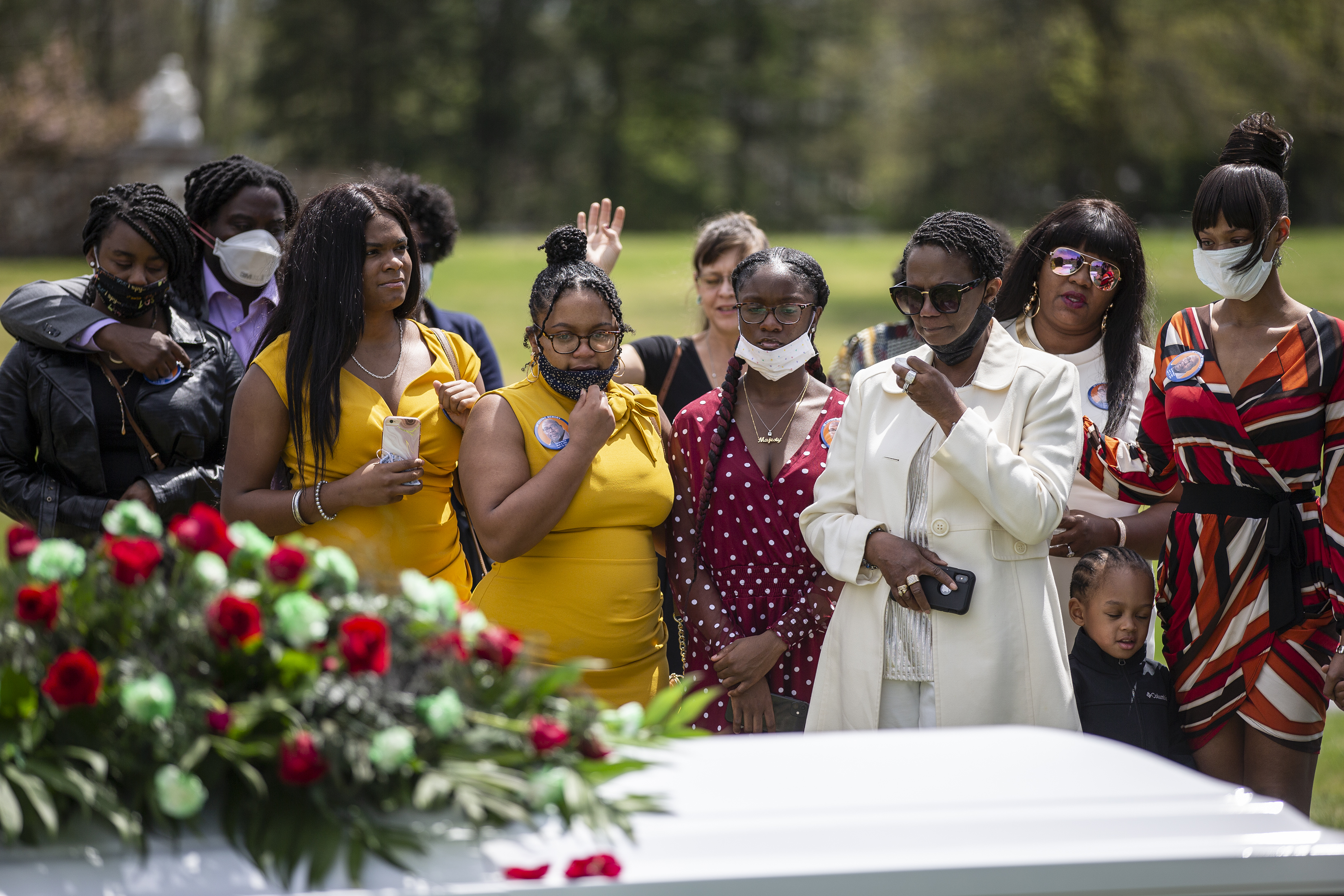 Funeral for 56 year-old Gerald Welch who passed away from the ...