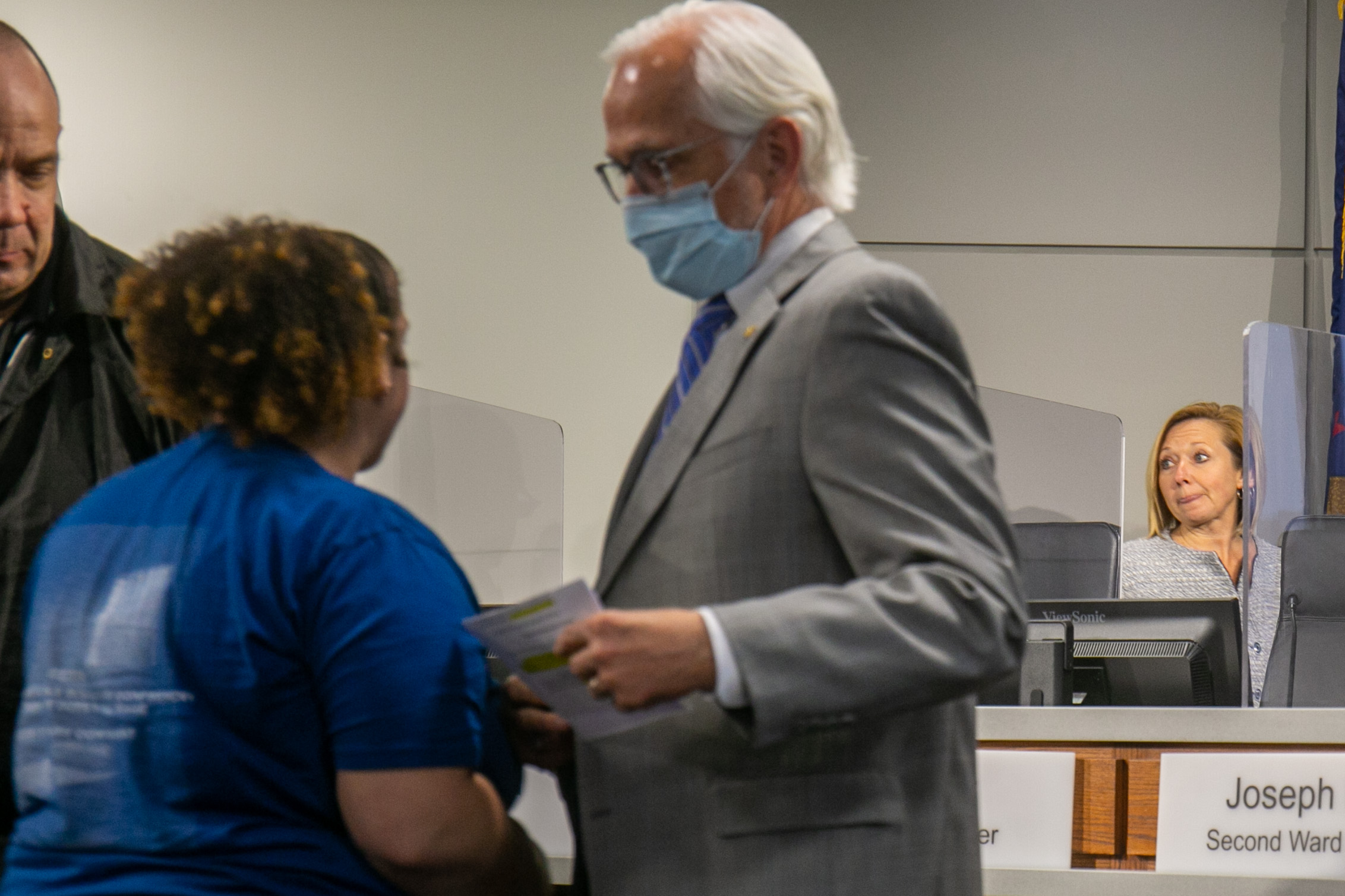 Protesters shut down Grand Rapids City Commission meeting - mlive.com