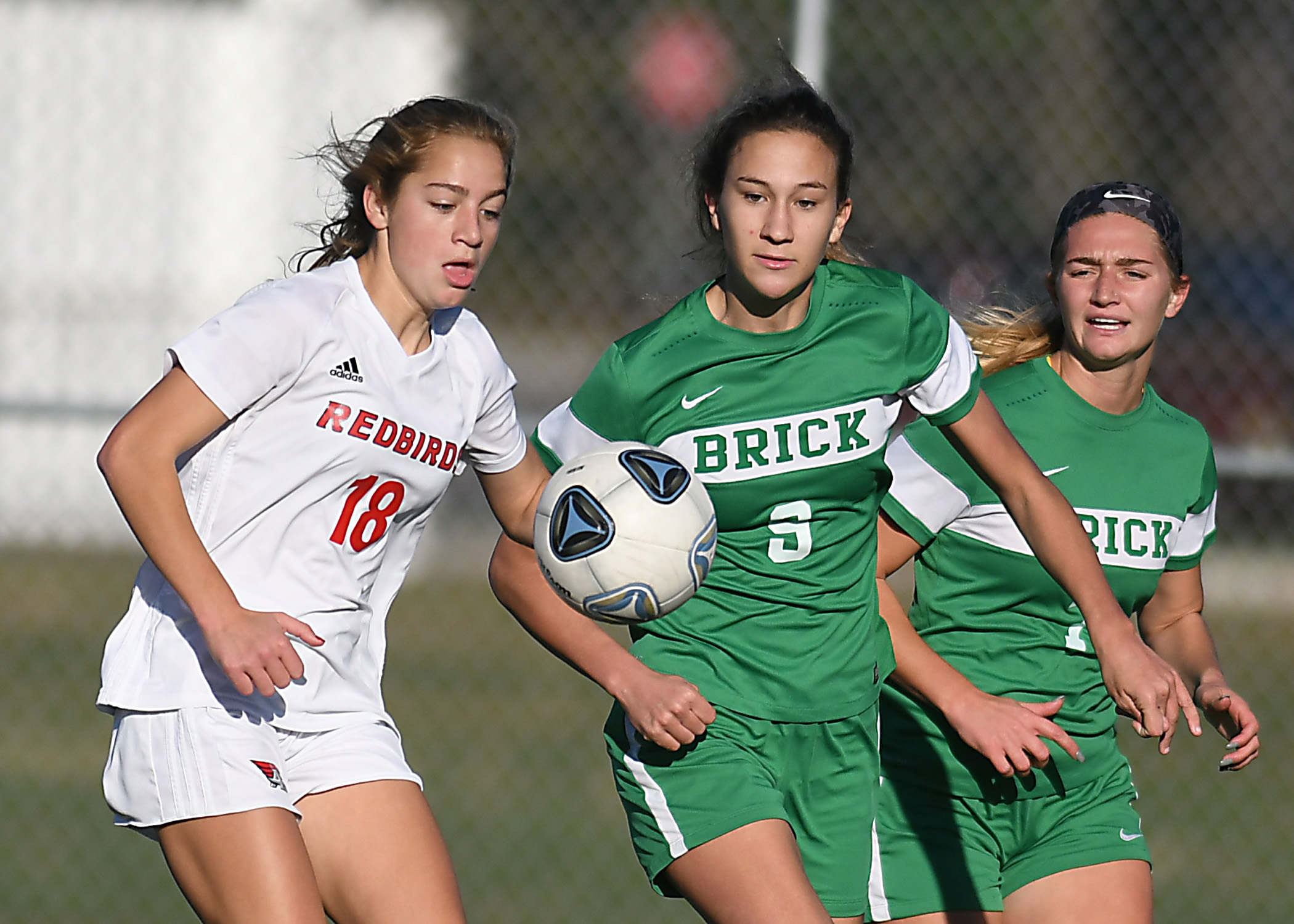 Brick Twp Girls Soccer defeats Allentown 1-0 on a PK in the semifinals ...
