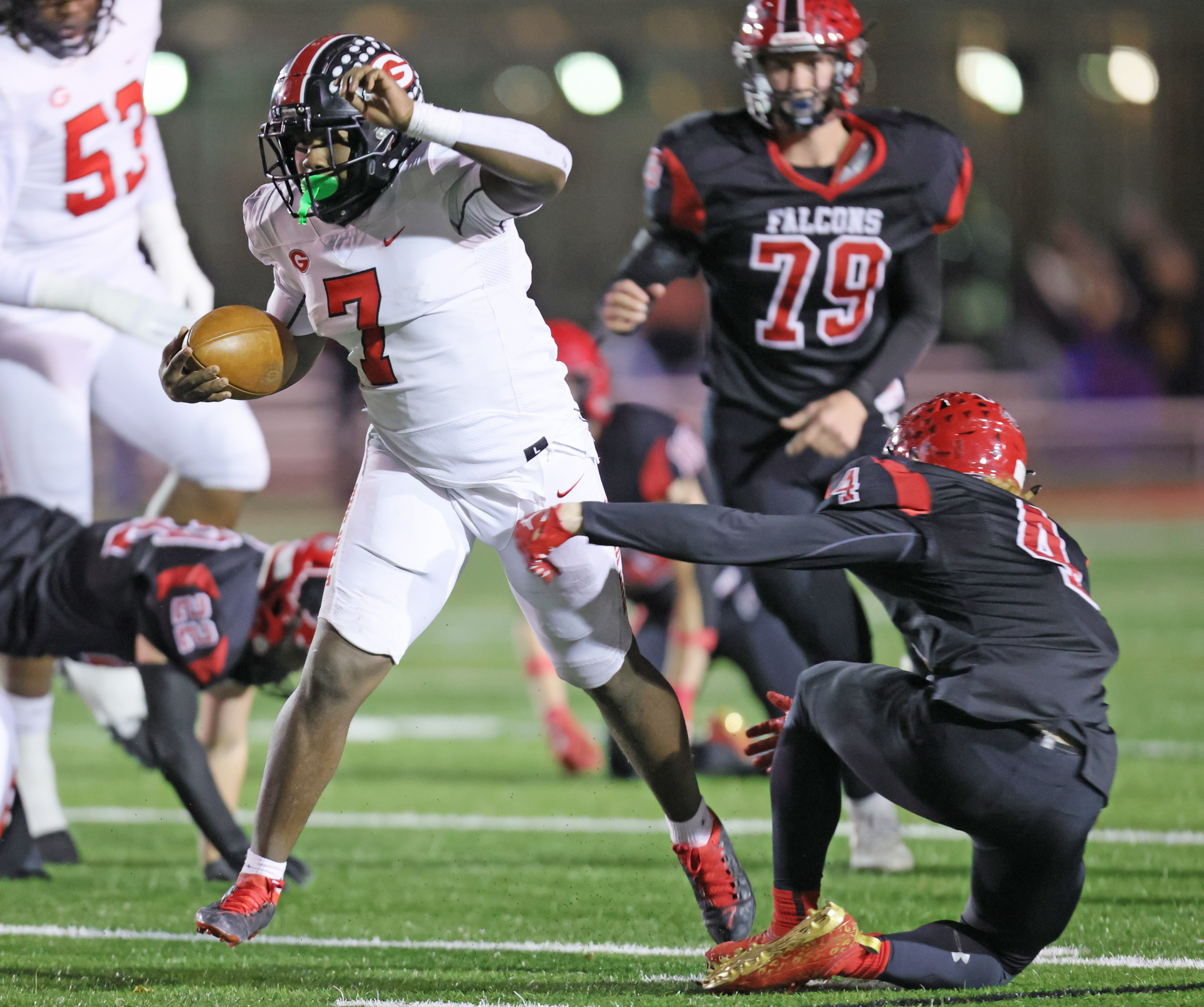 Glenville vs. Jefferson in D4 high school football semifinal, November ...