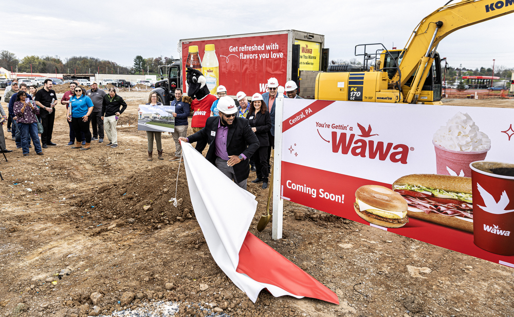 Wawa groundbreaking for first central Pa. store - pennlive.com
