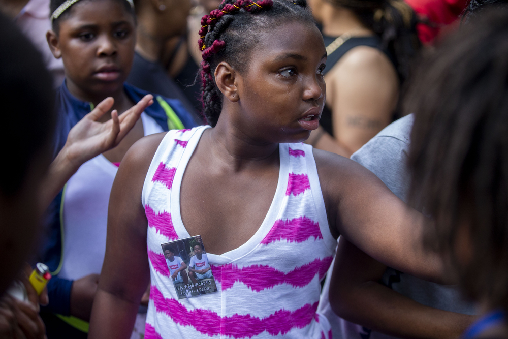Over 100 attend vigil for Tyrone Gibson - pennlive.com