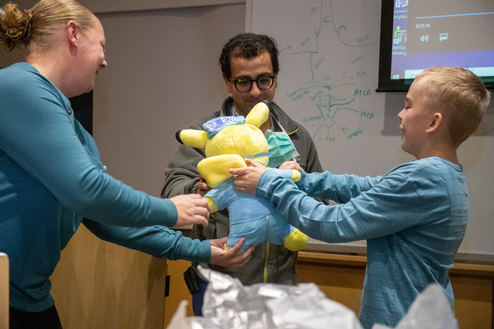 Family presents Hershey doctor with $23K after he saved the life of ...