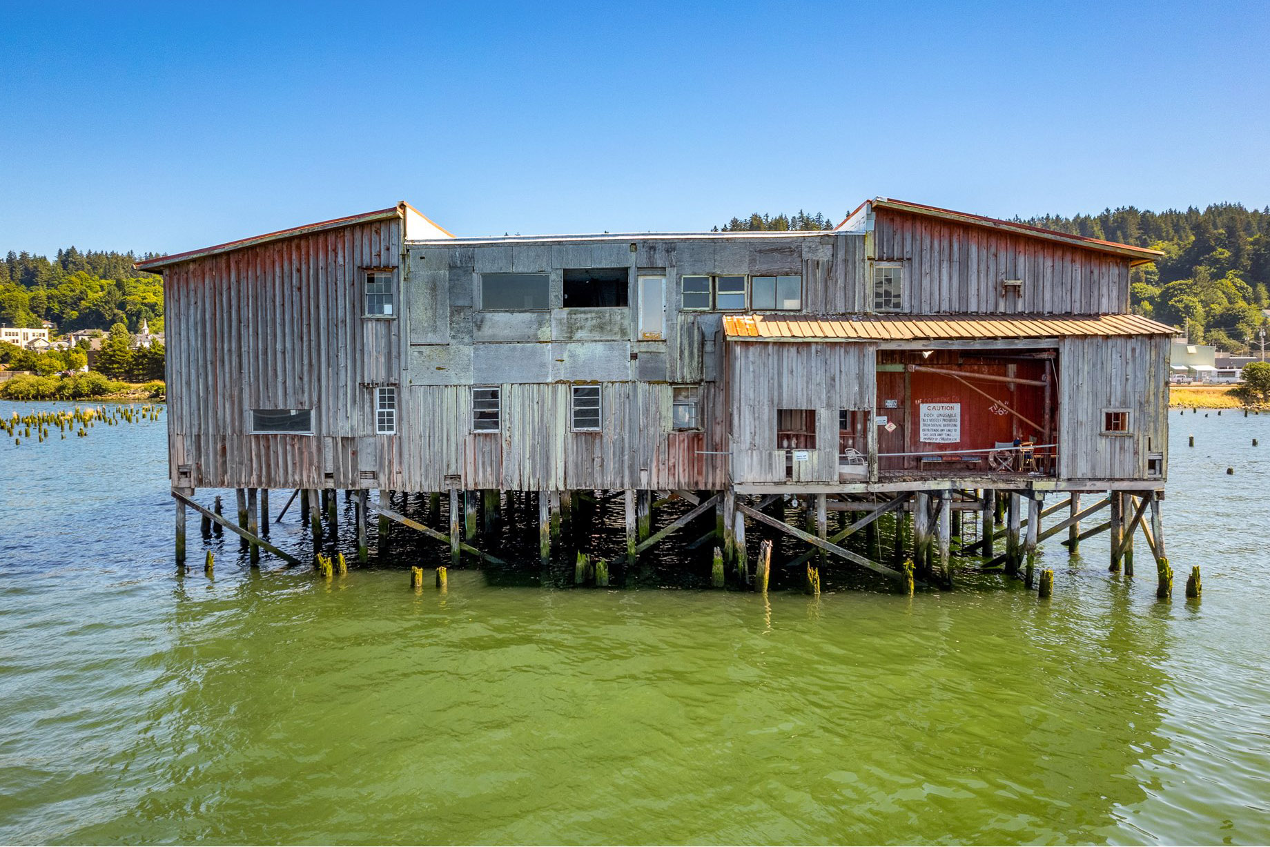 Astoria's Big Red fish net depot - oregonlive.com