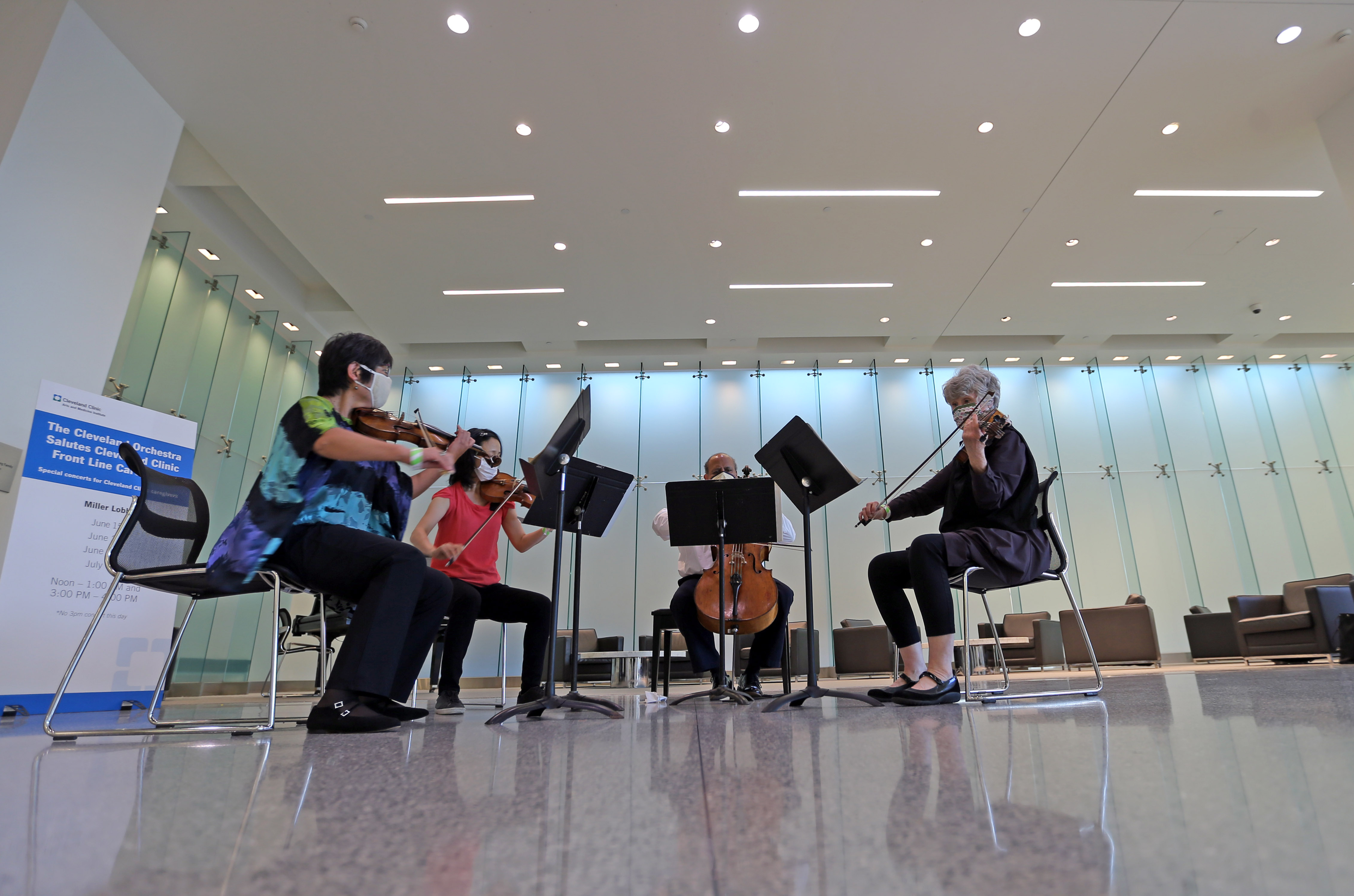 Cleveland Orchestra play for caregivers at Cleveland Clinic, June 15 ...
