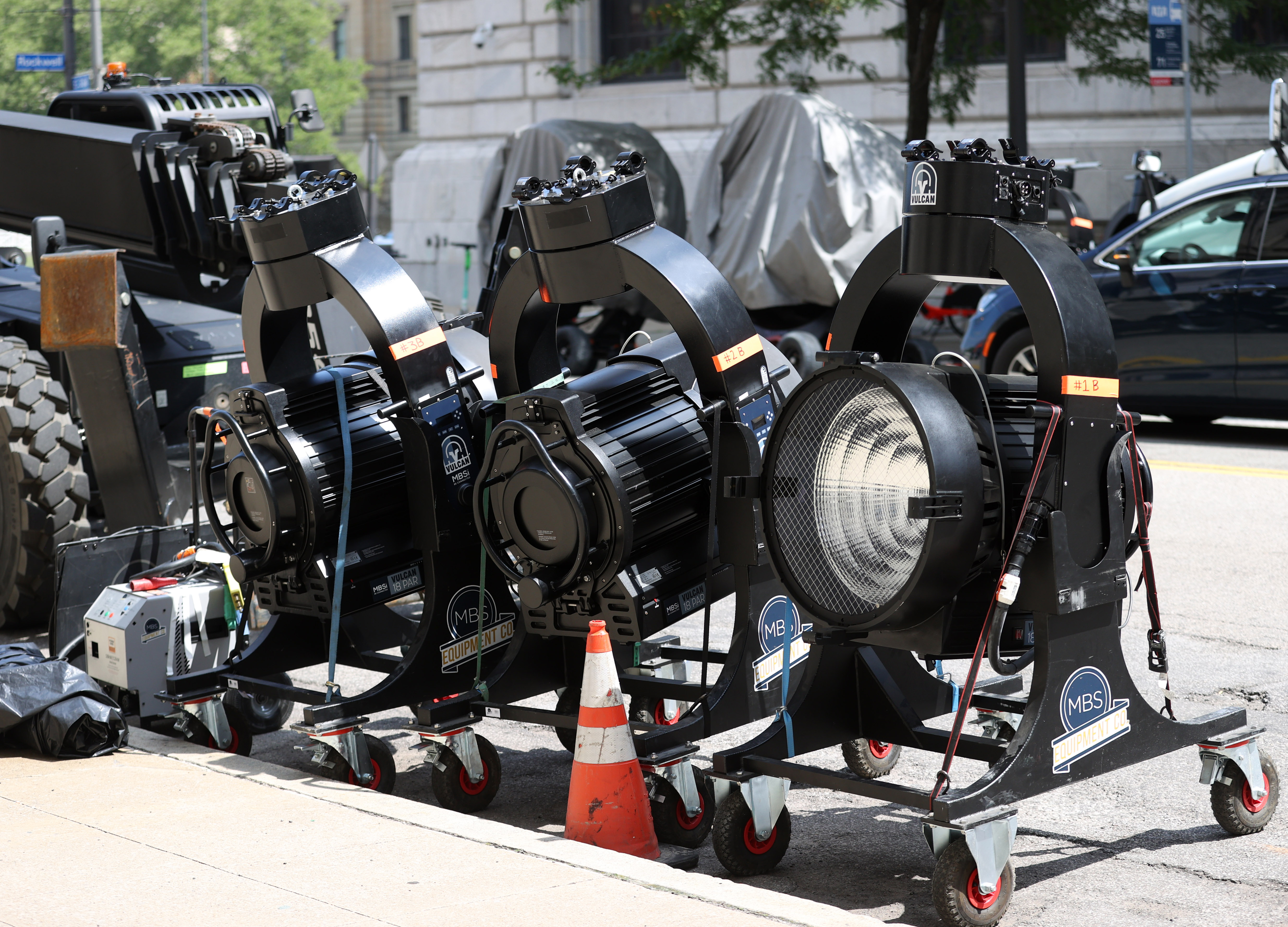 Superman movie set continues to take shape in downtown Cleveland, June ...