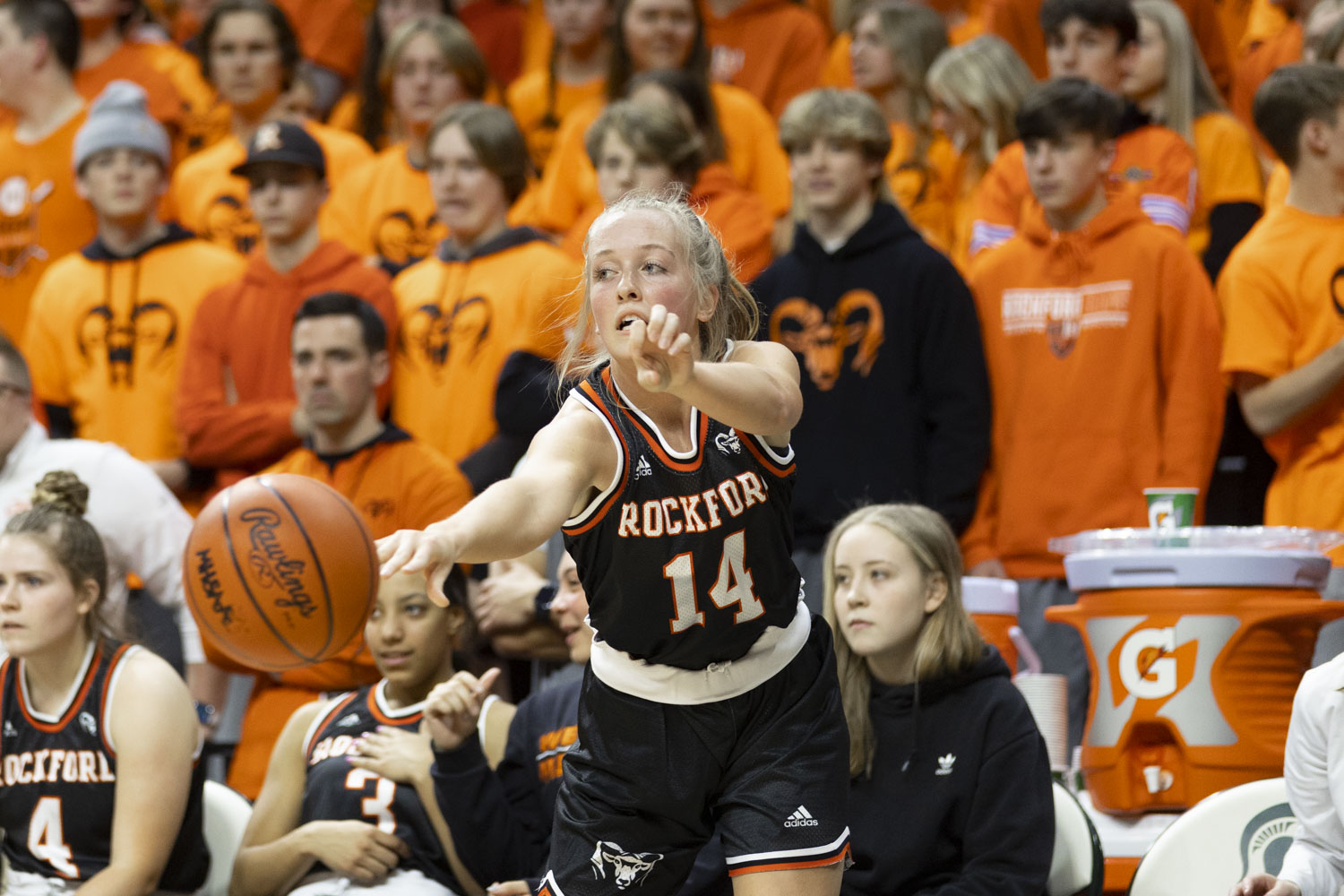 See photos as Rockford wins Division 1 MHSAA Girls Basketball Semifinal ...