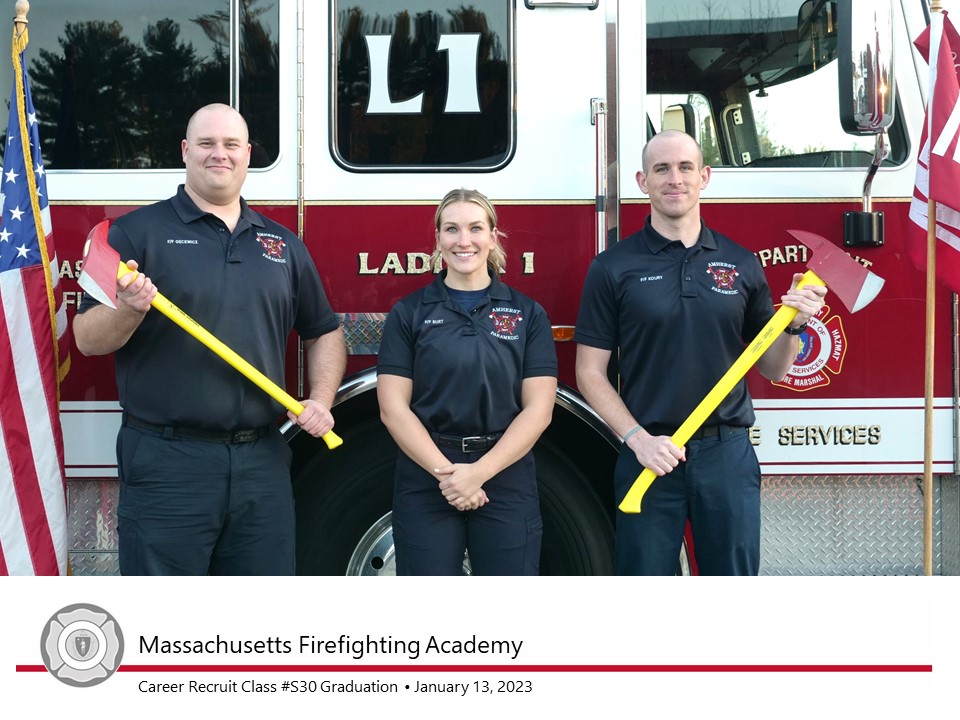 Massachusetts Firefighters Academy graduates - masslive.com
