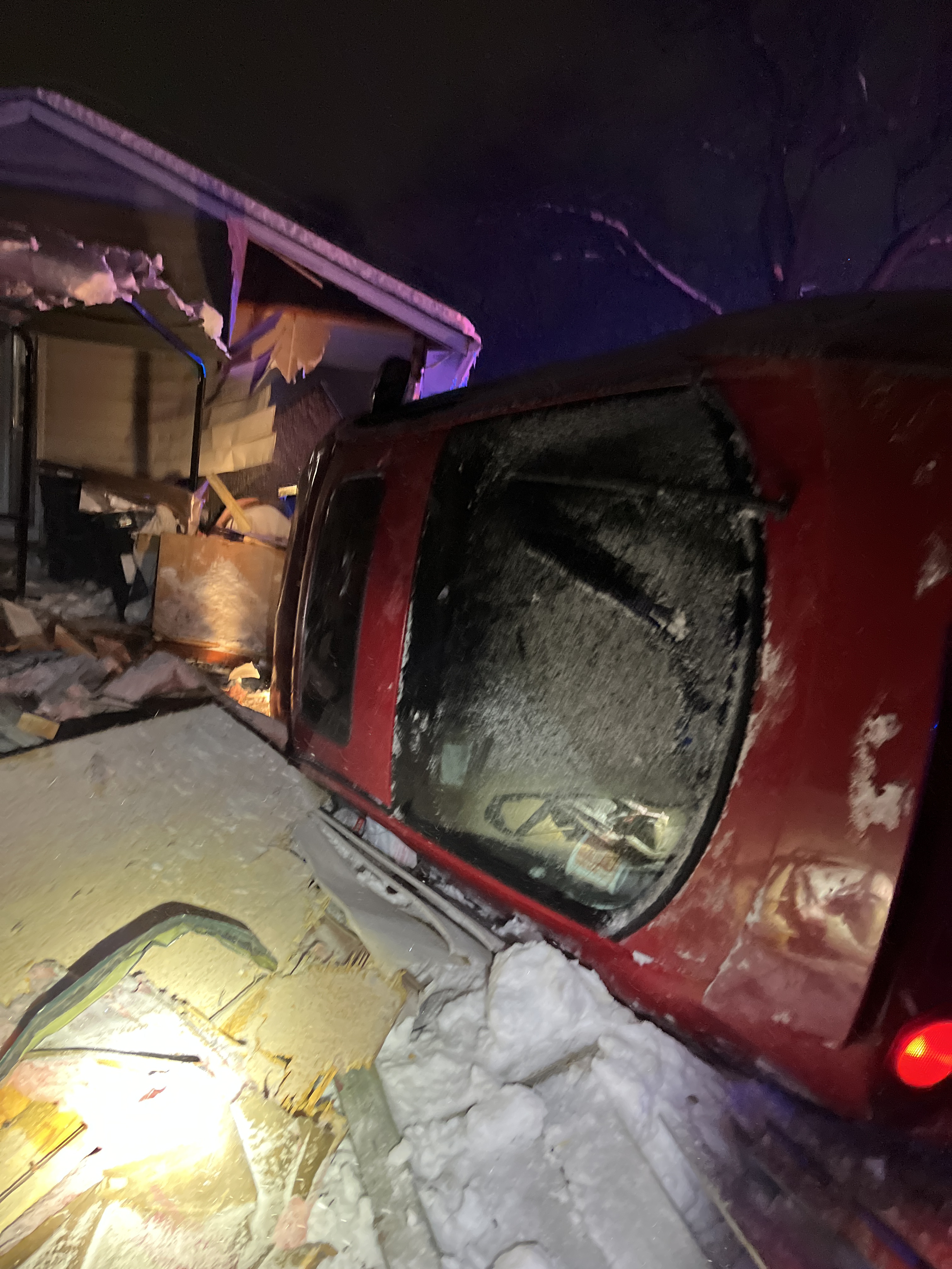 Car hits house, inuring someone inside - mlive.com