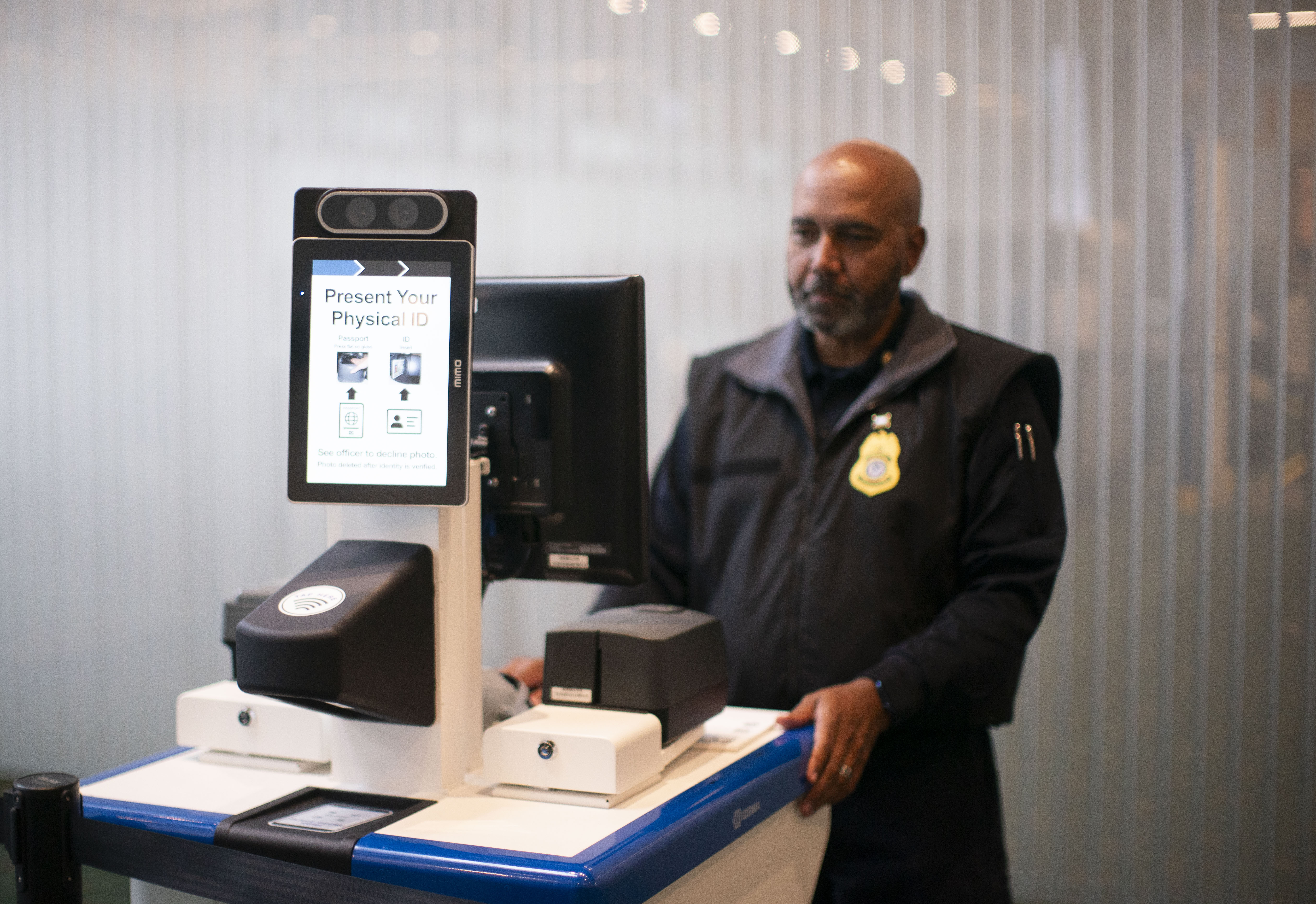 Transportation Security Administration (TSA) security screening at ...