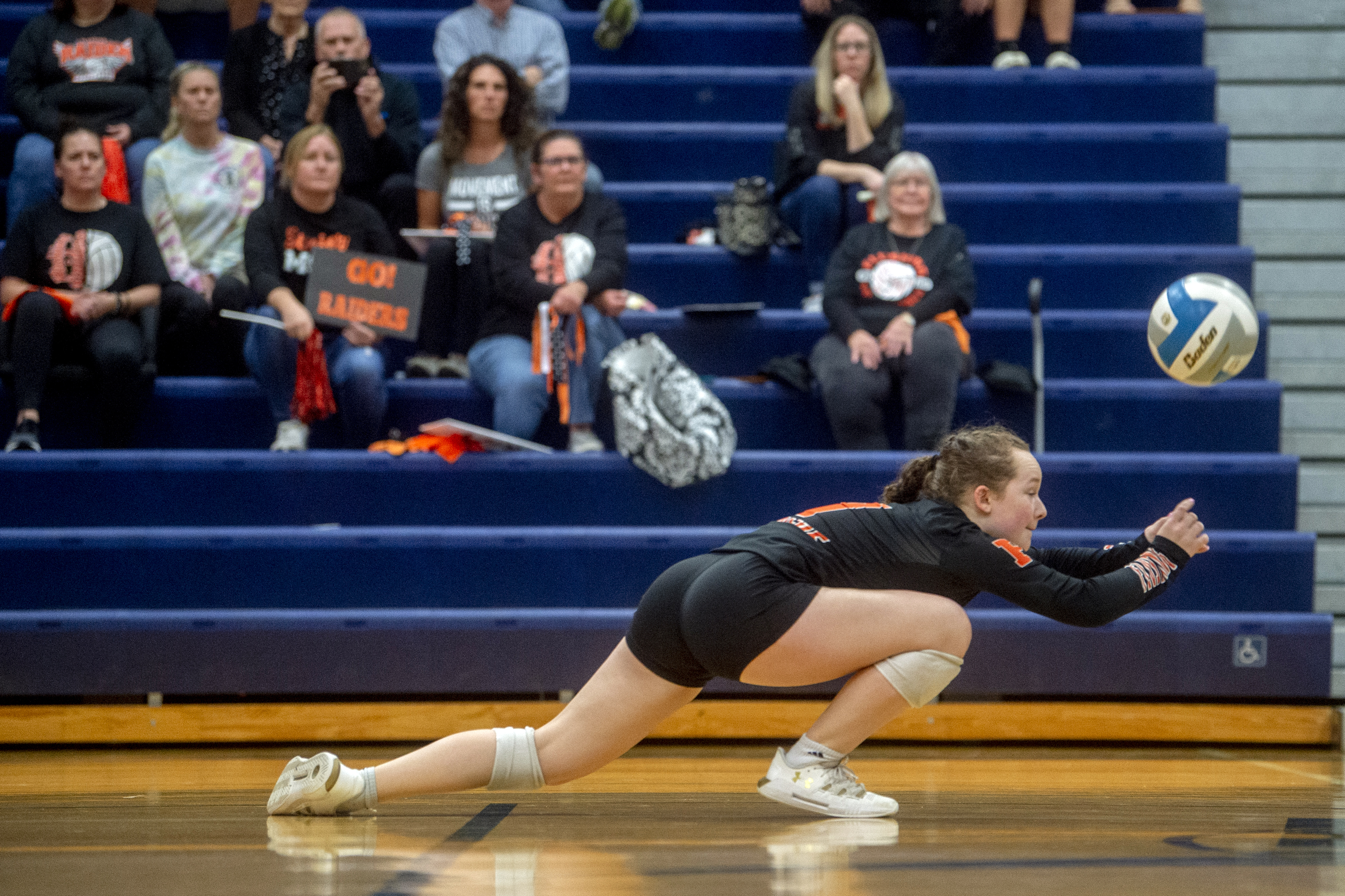 Davison shuts out Flushing, clinches Division 1 district volleyball ...