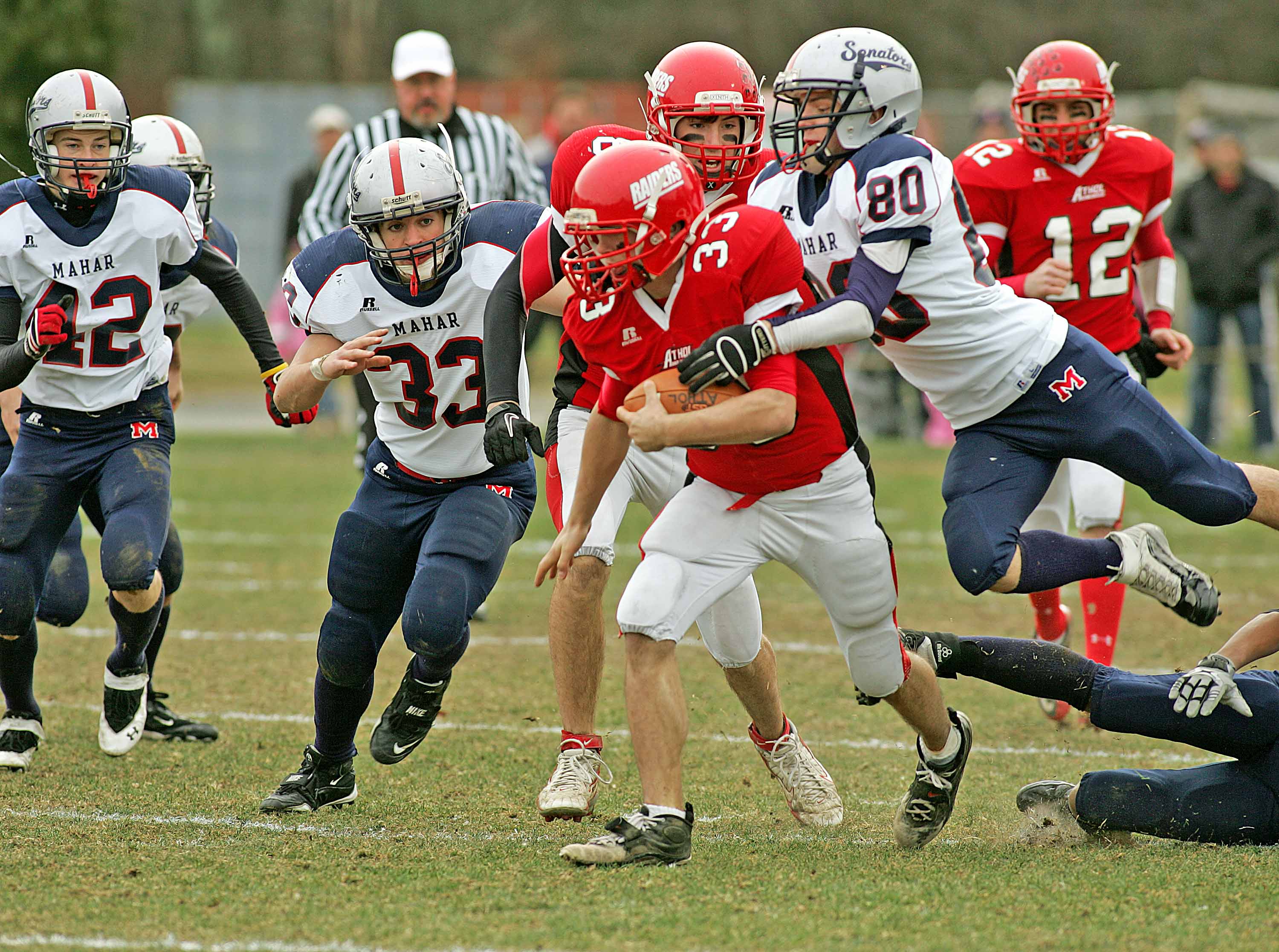 Athol, Mahar Thanksgiving Football rivalry in 21st century - masslive.com