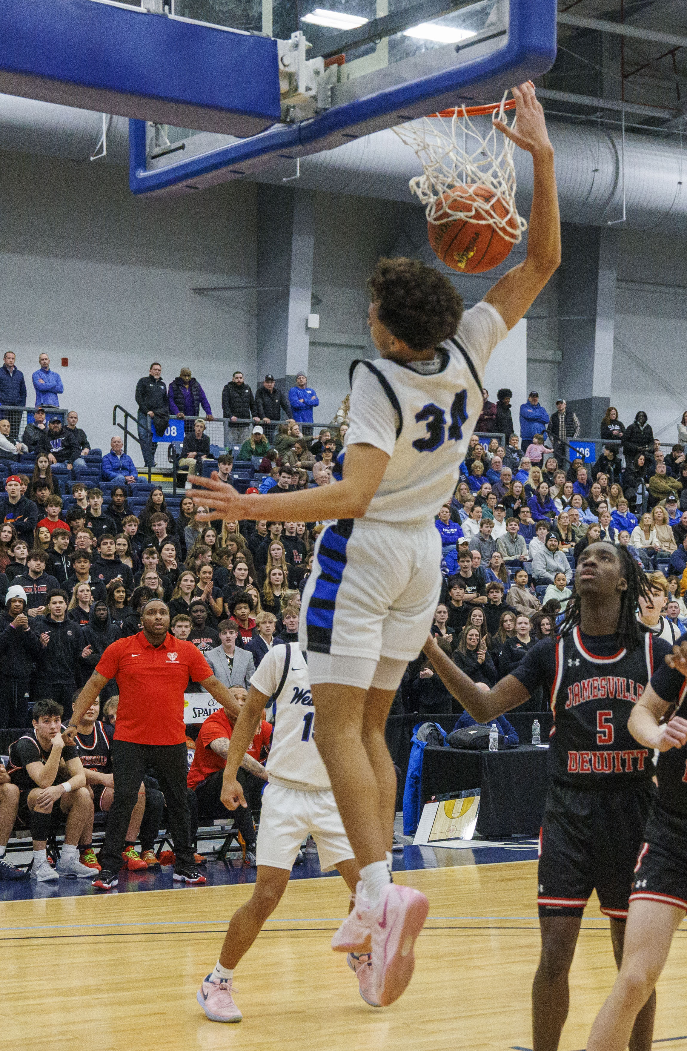 Jamesville-DeWitt boys basketball clash with Westhill for Section III ...
