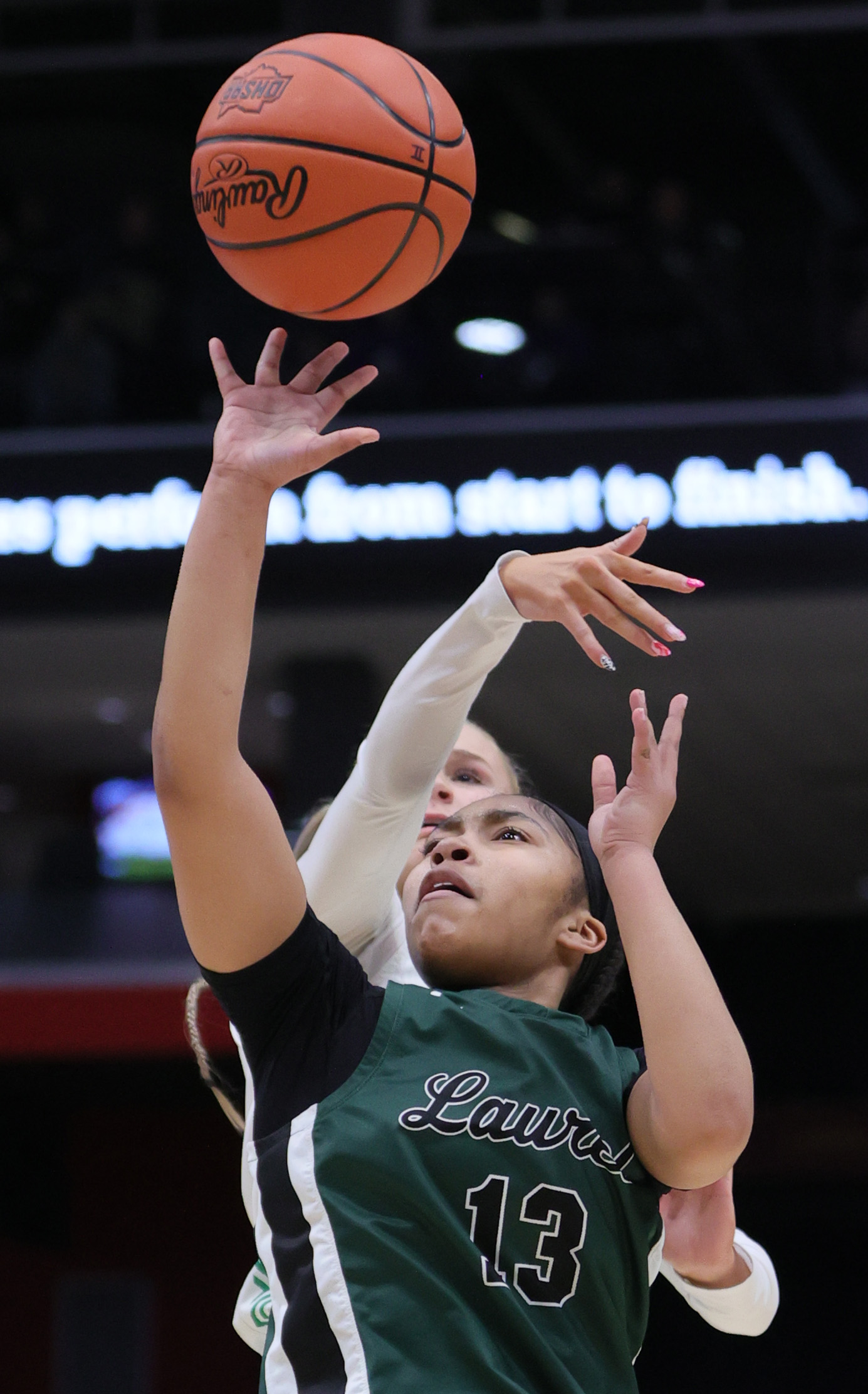 High school girls basketball D2 semifinal: Fairland vs. Laurel, March ...