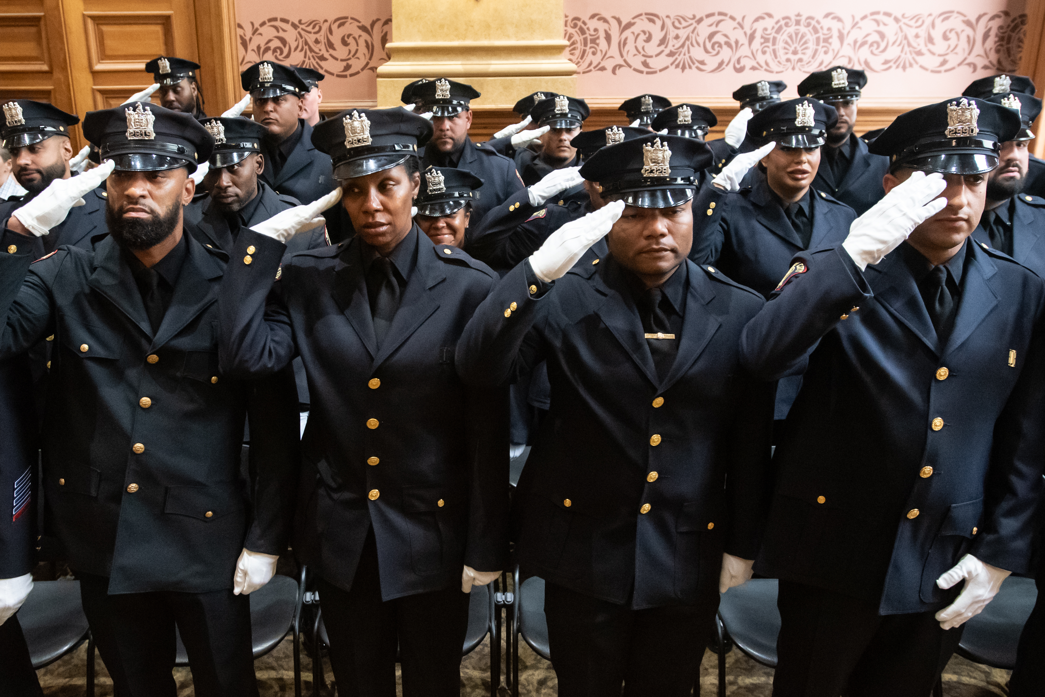 JCPD promotes more than 60 officers to sergeants, detectives - nj.com