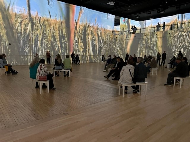 "Immersive Van Gogh" exhibition at Lighthouse ArtSpace in Detroit ...