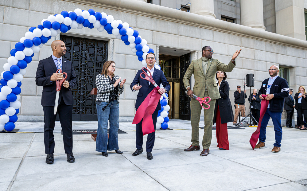 Renovated Forum Building ribbon cutting - pennlive.com