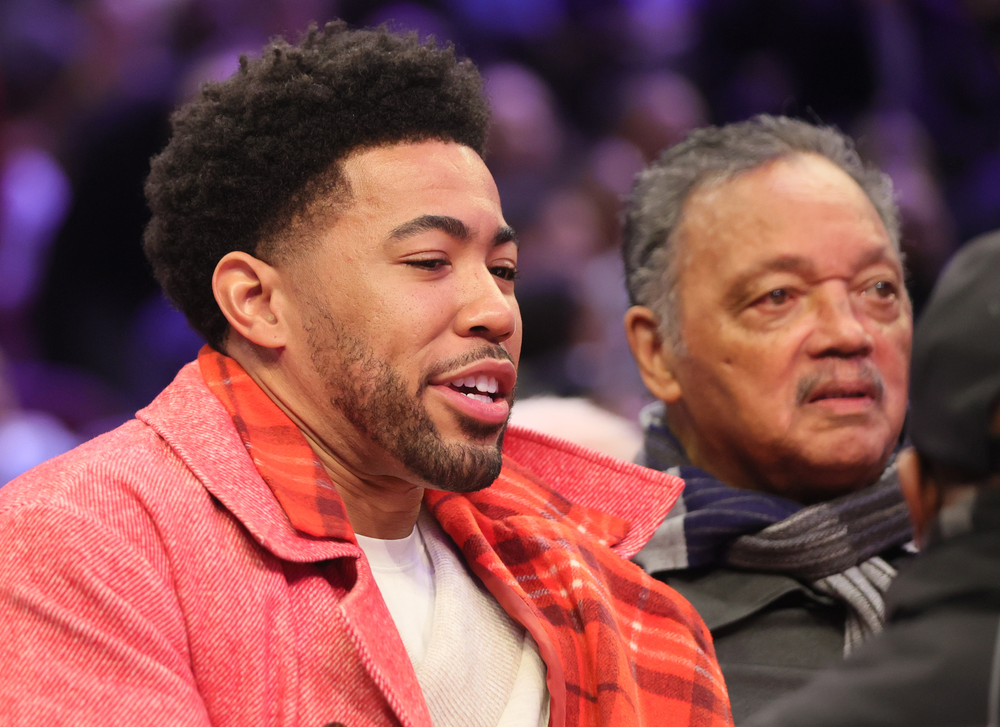 Celebrity sightings during the NBA's All Star Saturday Night, February ...
