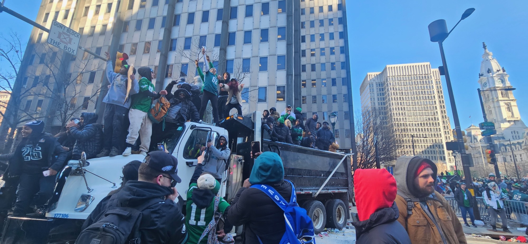 Scenes from the parade celebrating the Philadelphia Eagles' 2025 Super ...