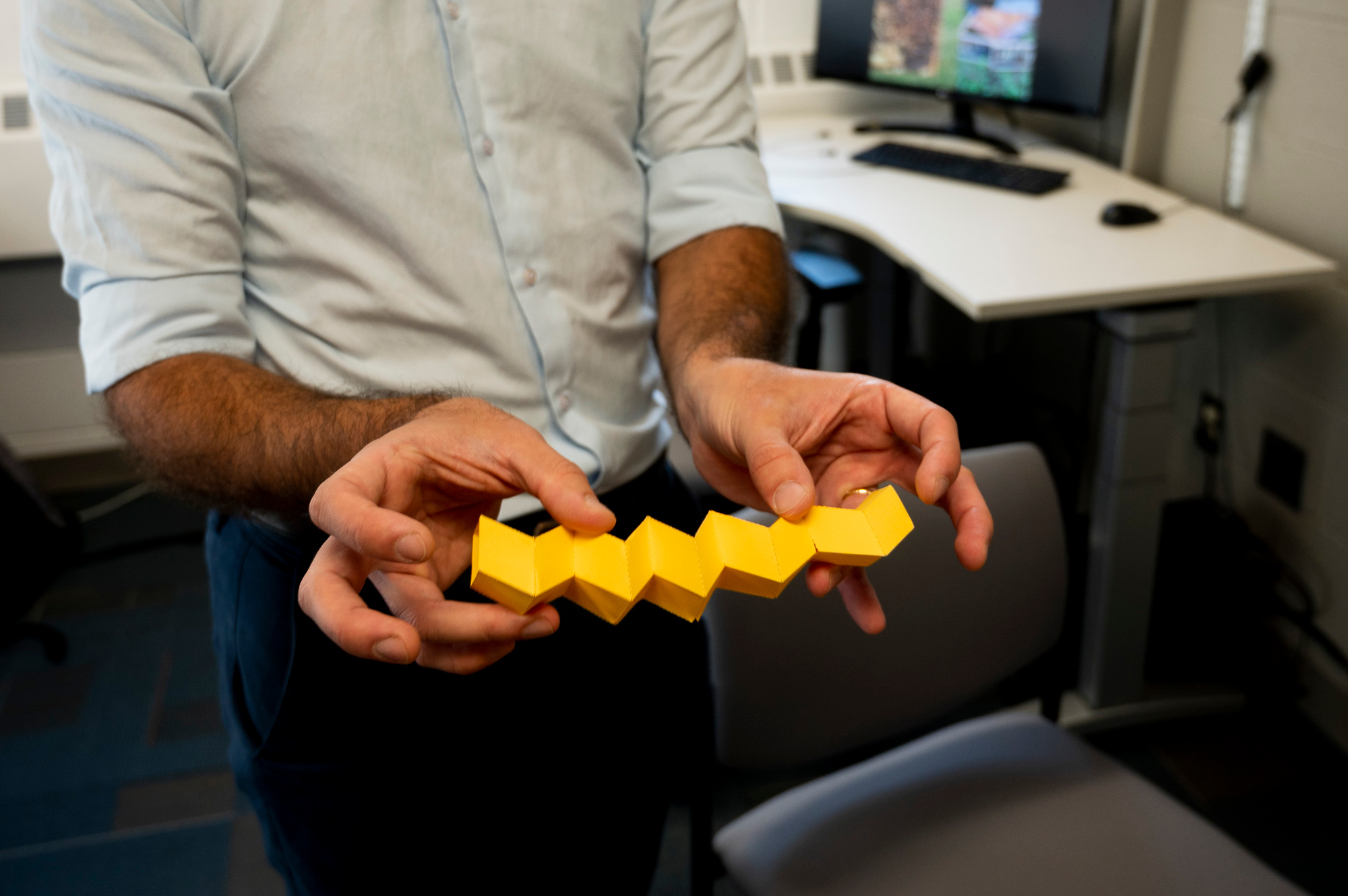 University of Michigan professor and students create origami-inspired ...