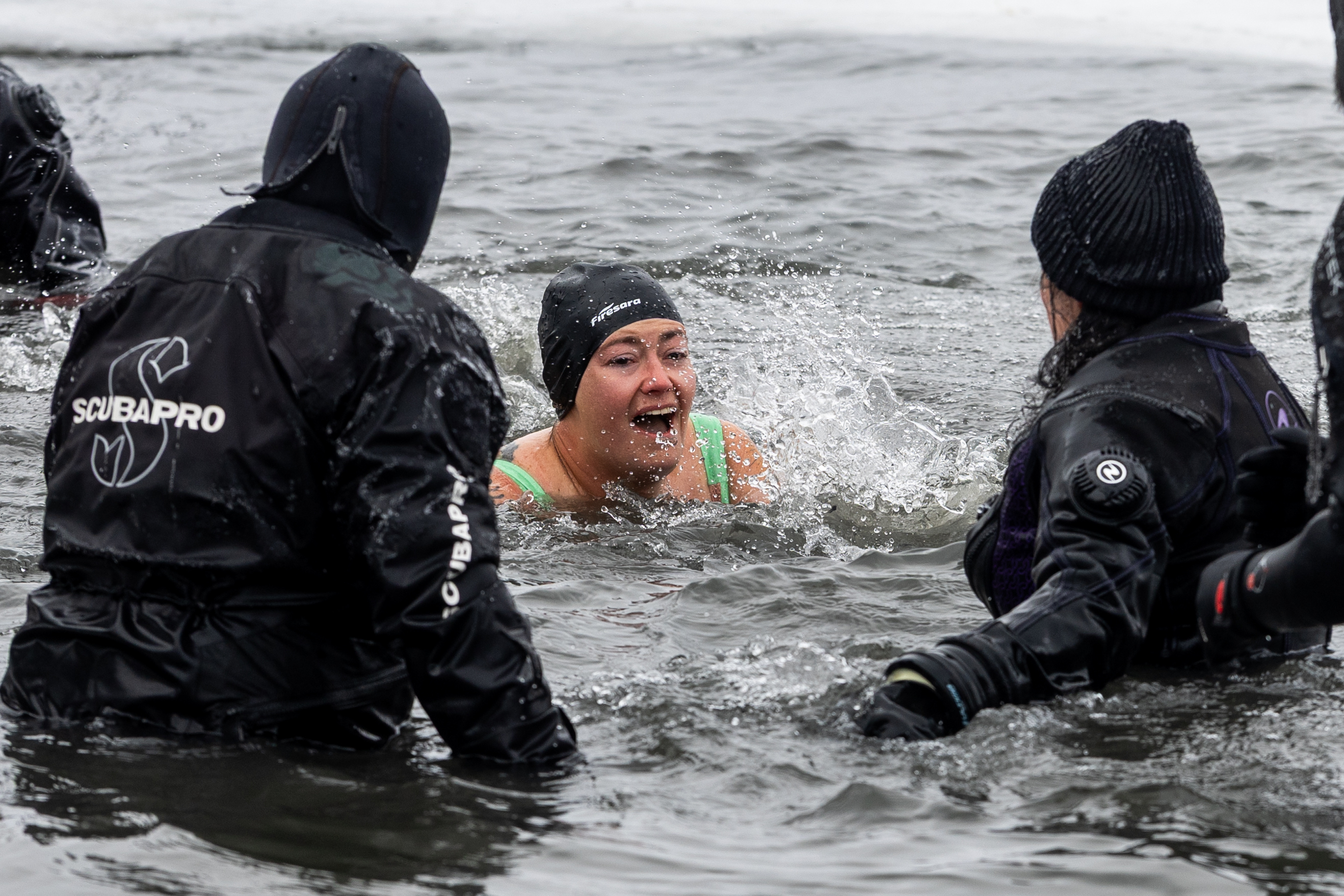 Clark Lake Polar Plunge - mlive.com