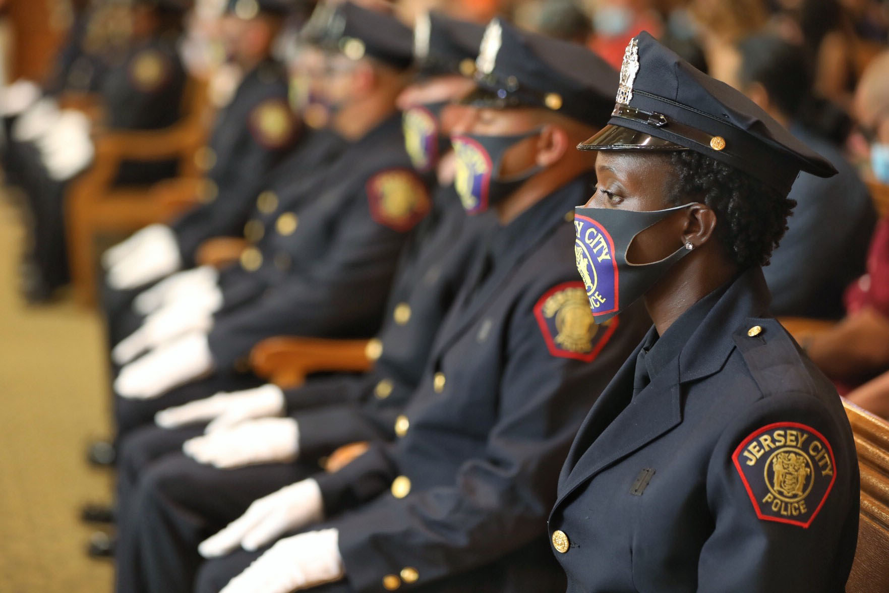 Jersey City swears in 15 new police officers, July 16, 2020 - nj.com