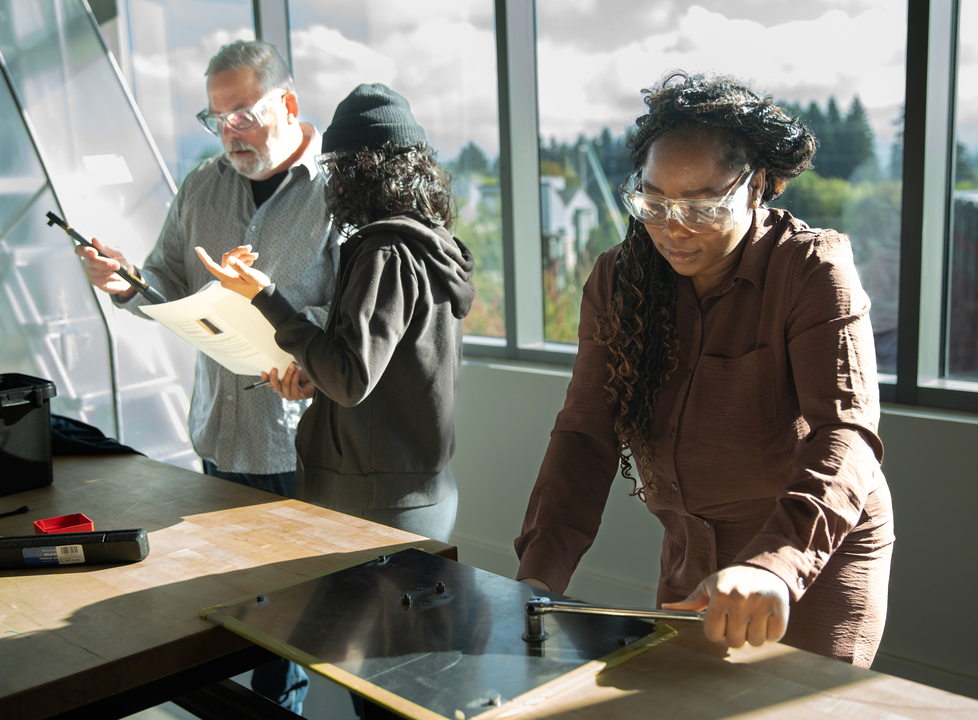 Students participate in the Quick Start semiconductor career training ...