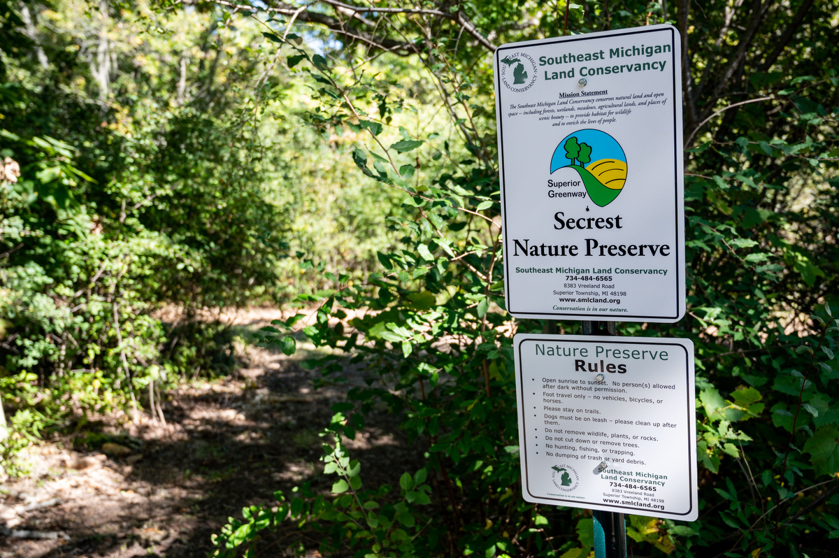 Secrest Nature Preserve open in Superior Township - mlive.com