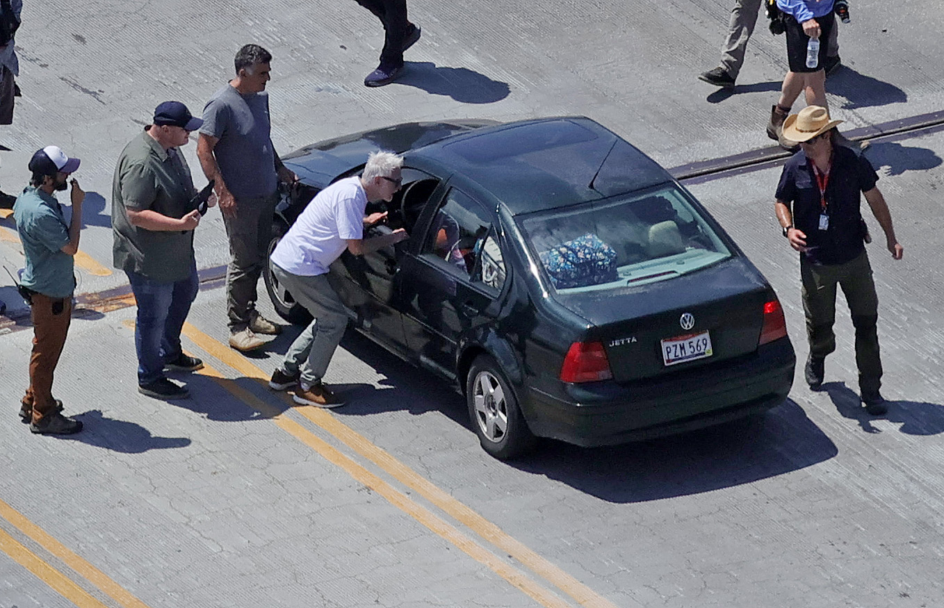 Superman movie takes over the Detroit-Superior Bridge for filming, July ...