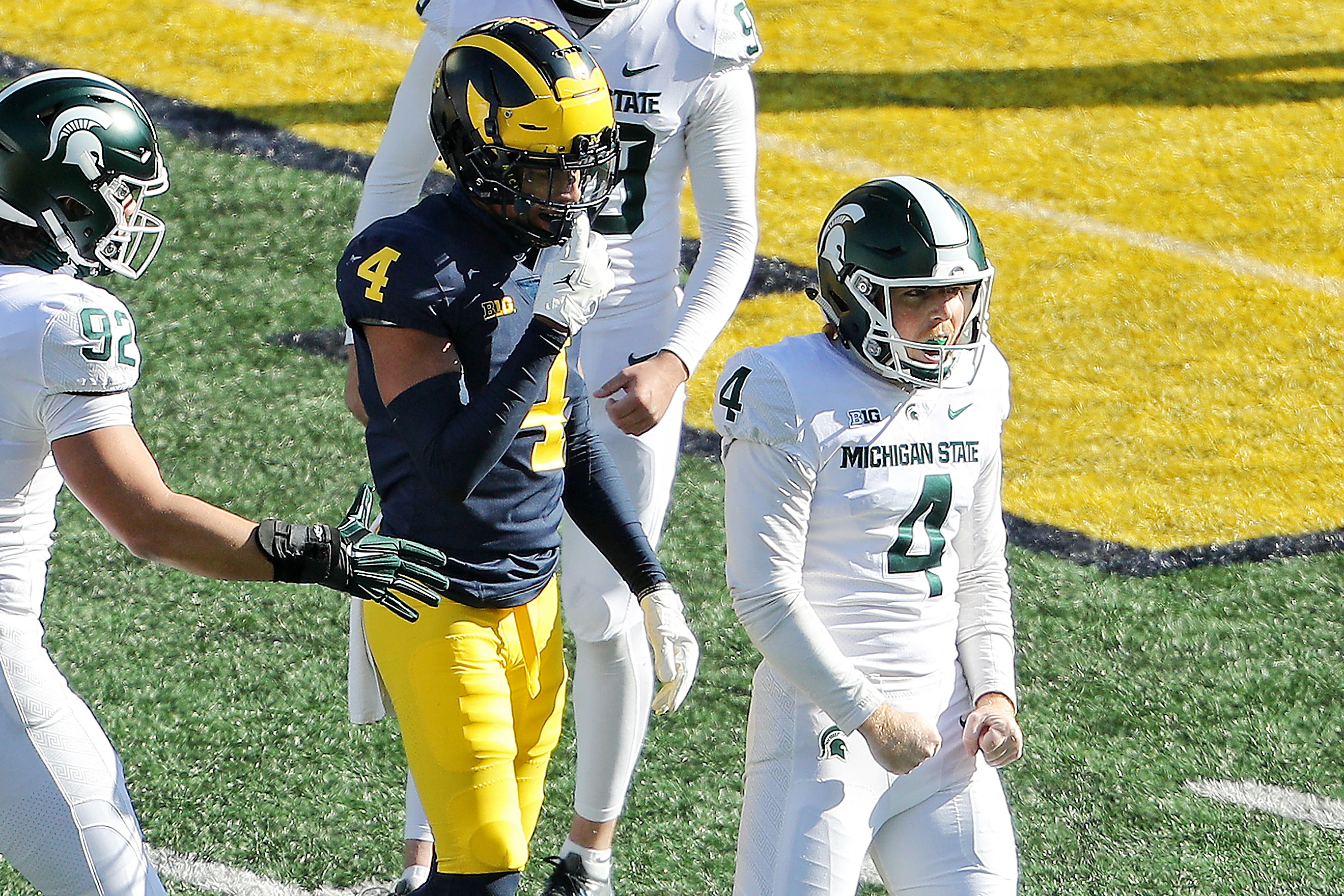College football: Michigan vs. Michigan State – October 31, 2020 ...
