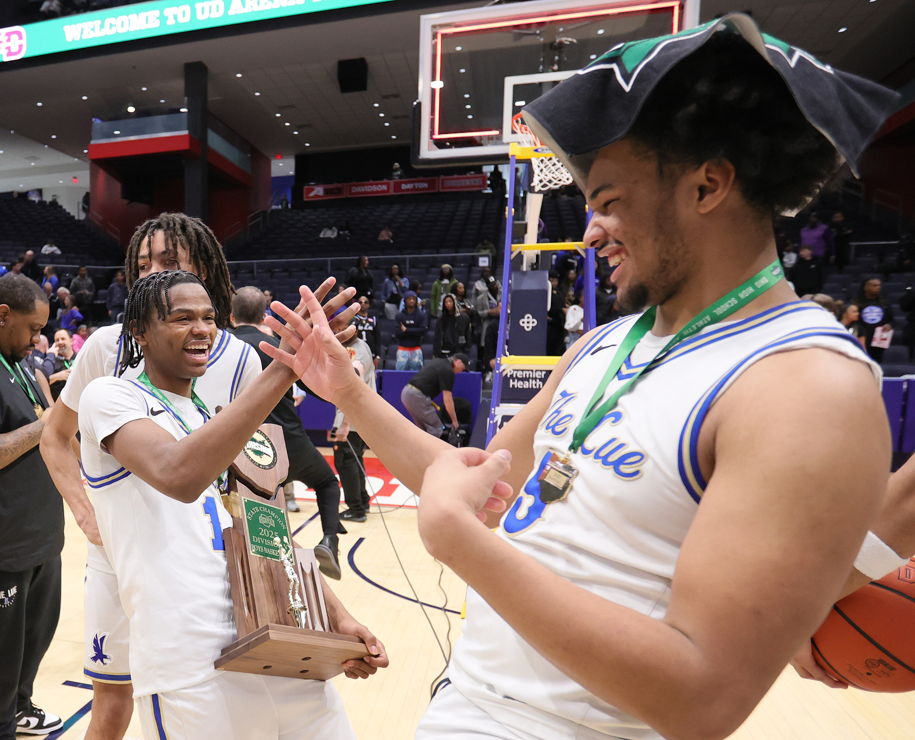 Lutheran East vs. Columbus Academy, Div. V boys basketball finals ...