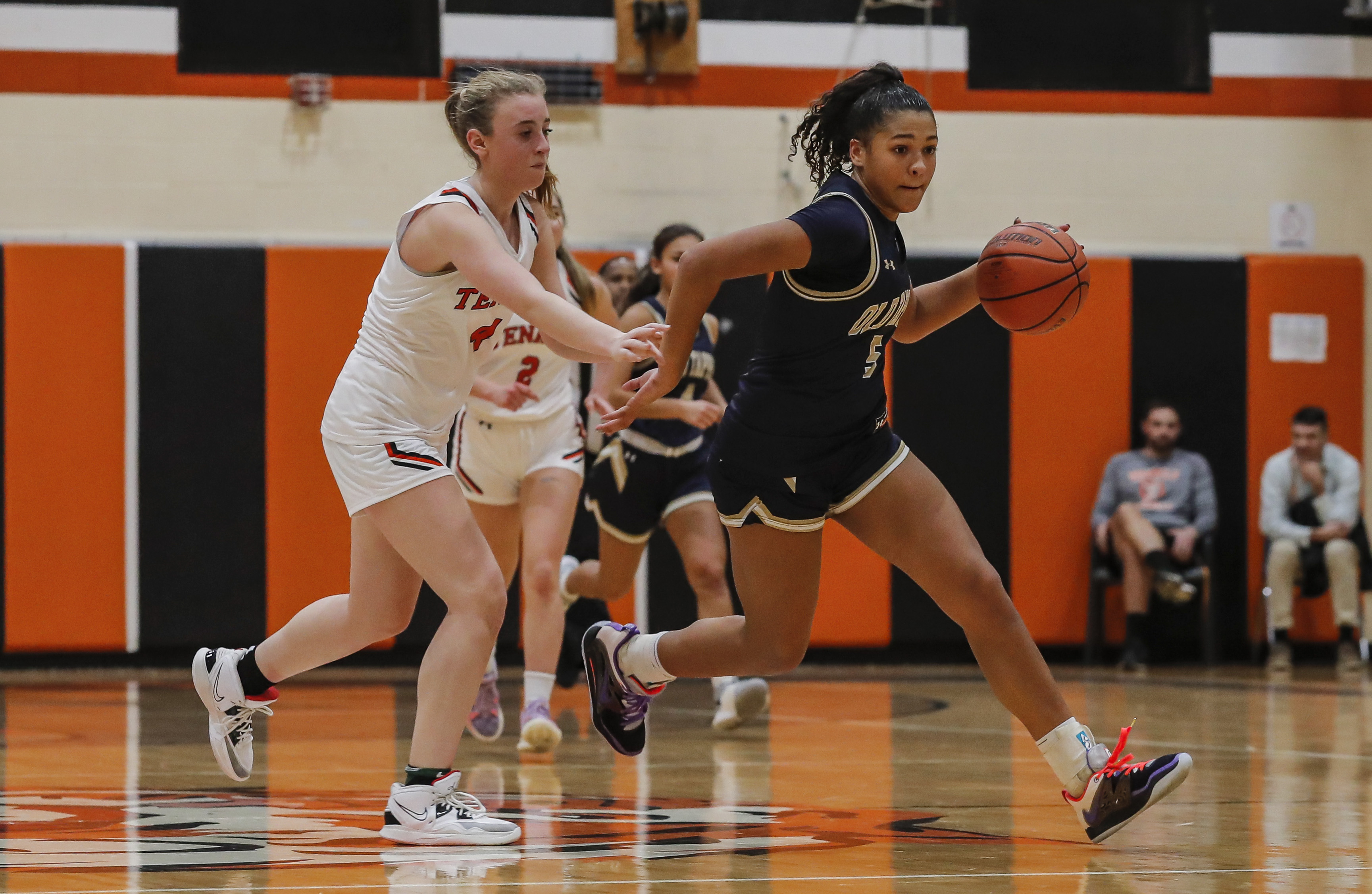 Girls Basketball: Tenafly vs. Old Tappan, Rylie Theuerkauf scores ...