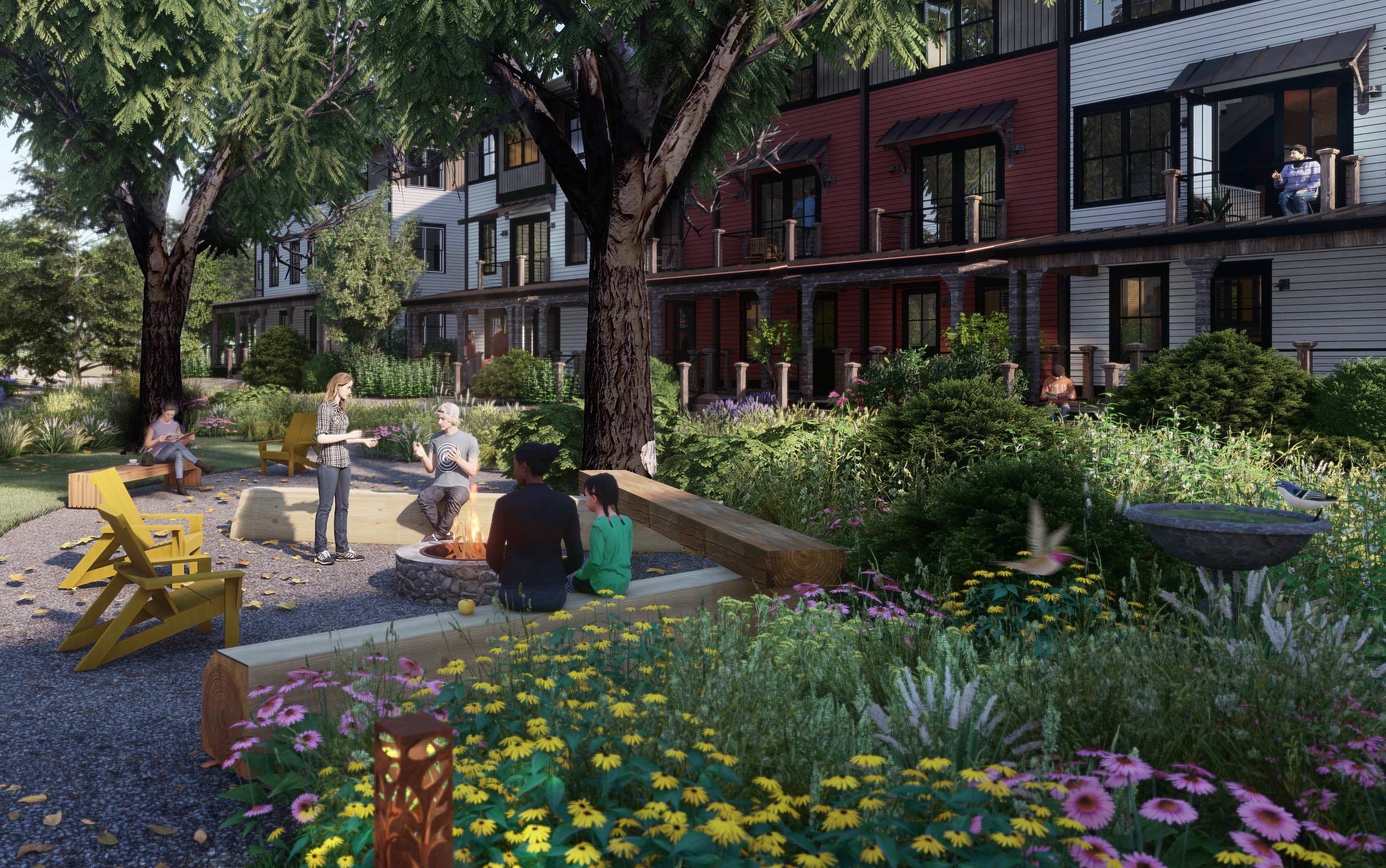 Conceptual images show plan for solar-powered Veridian development in ...