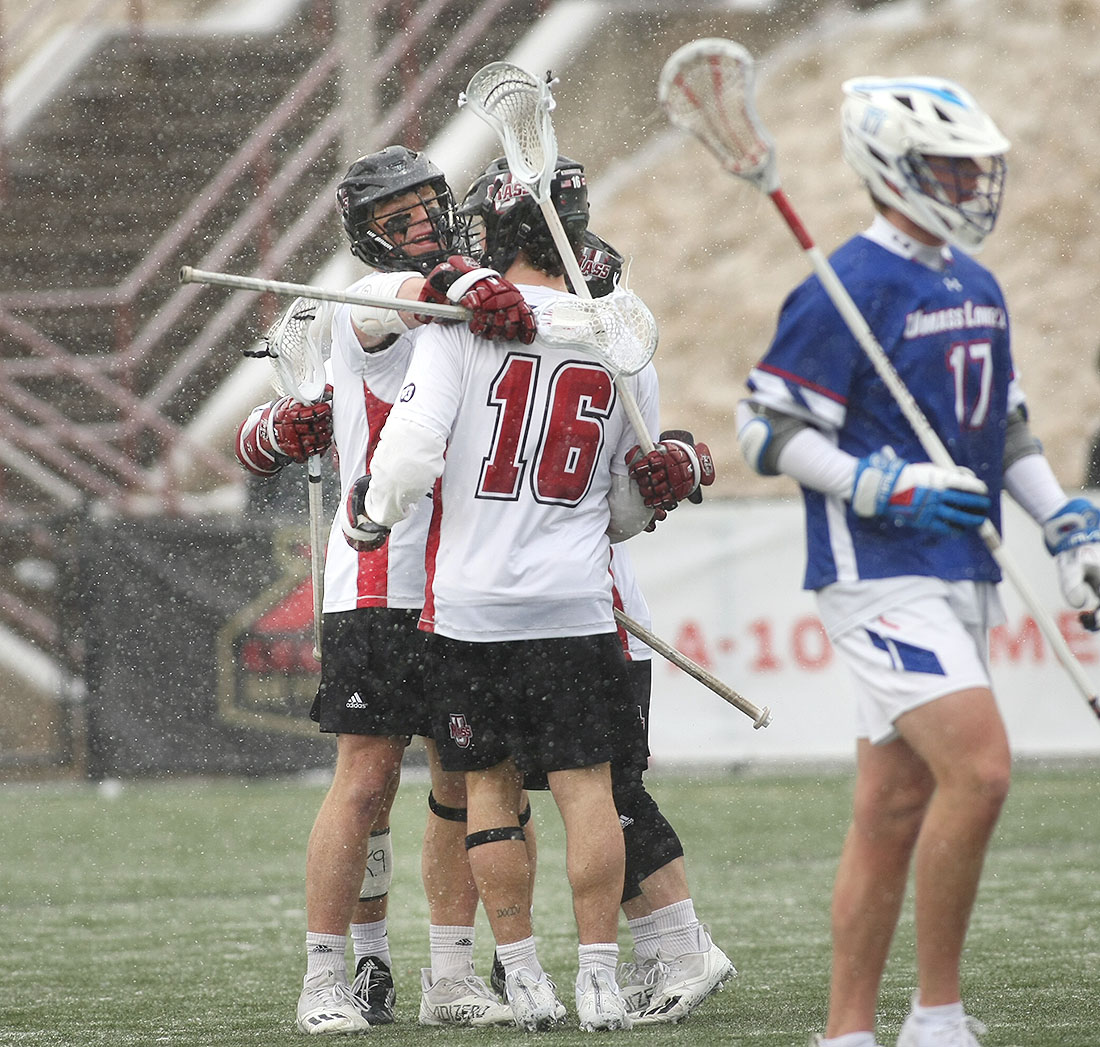 UMass Men's Lacrosse vs UMass Lowell 2/19/22 - masslive.com