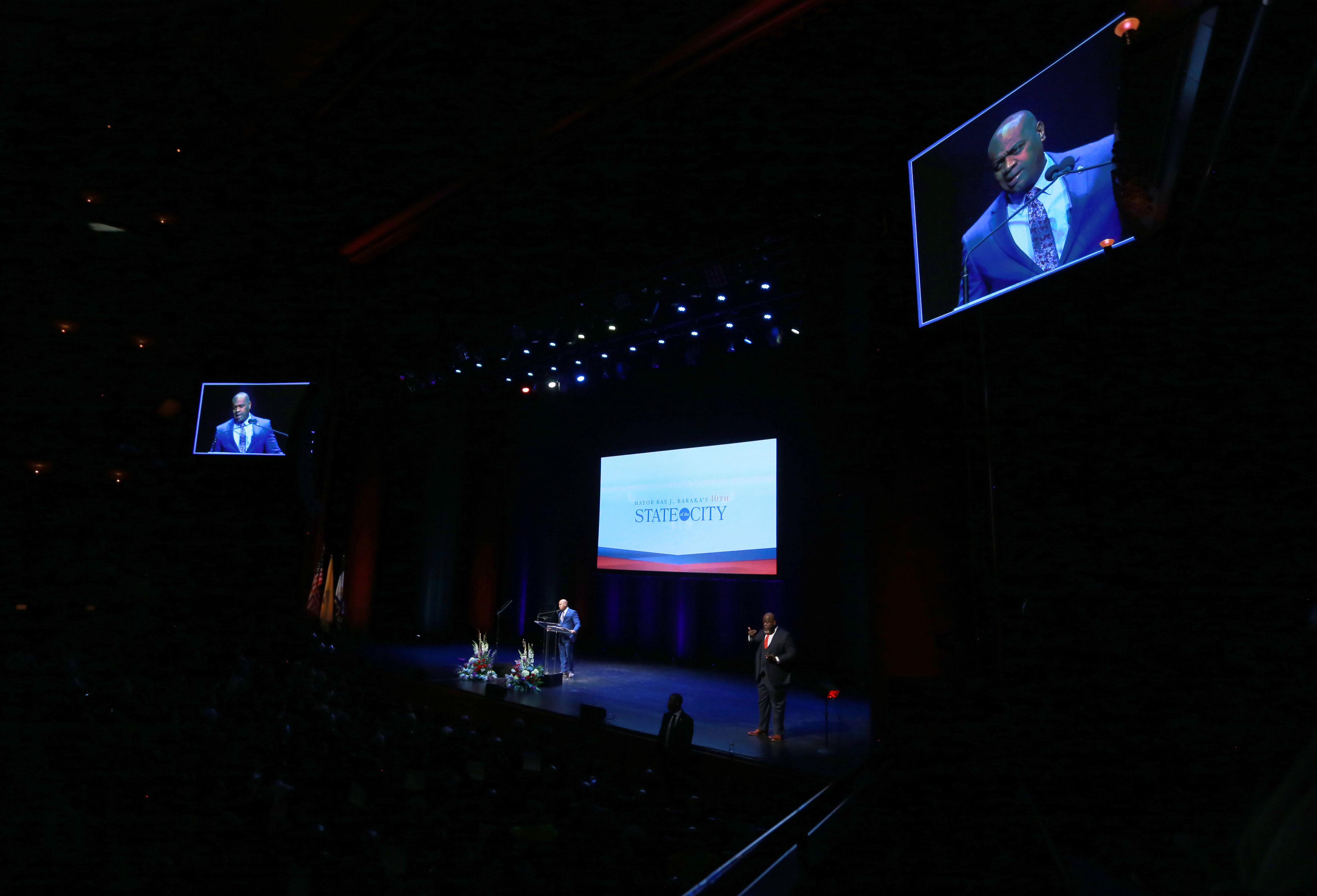 Newark Mayor Ras J. Baraka delivers his annual state-of-the-city ...