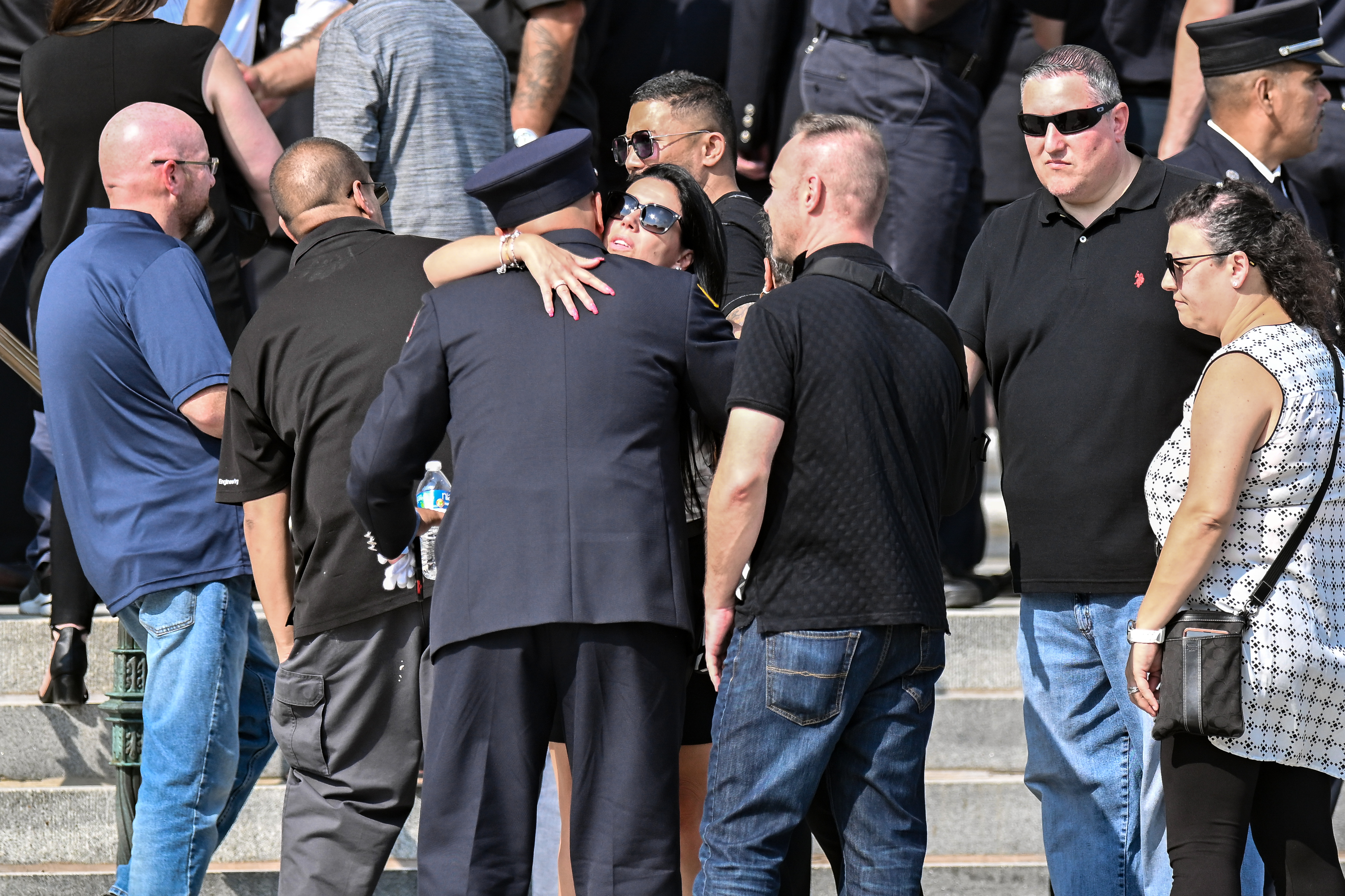 Newark Firefighter Augusto "Augie" Acabou's Viewing - nj.com