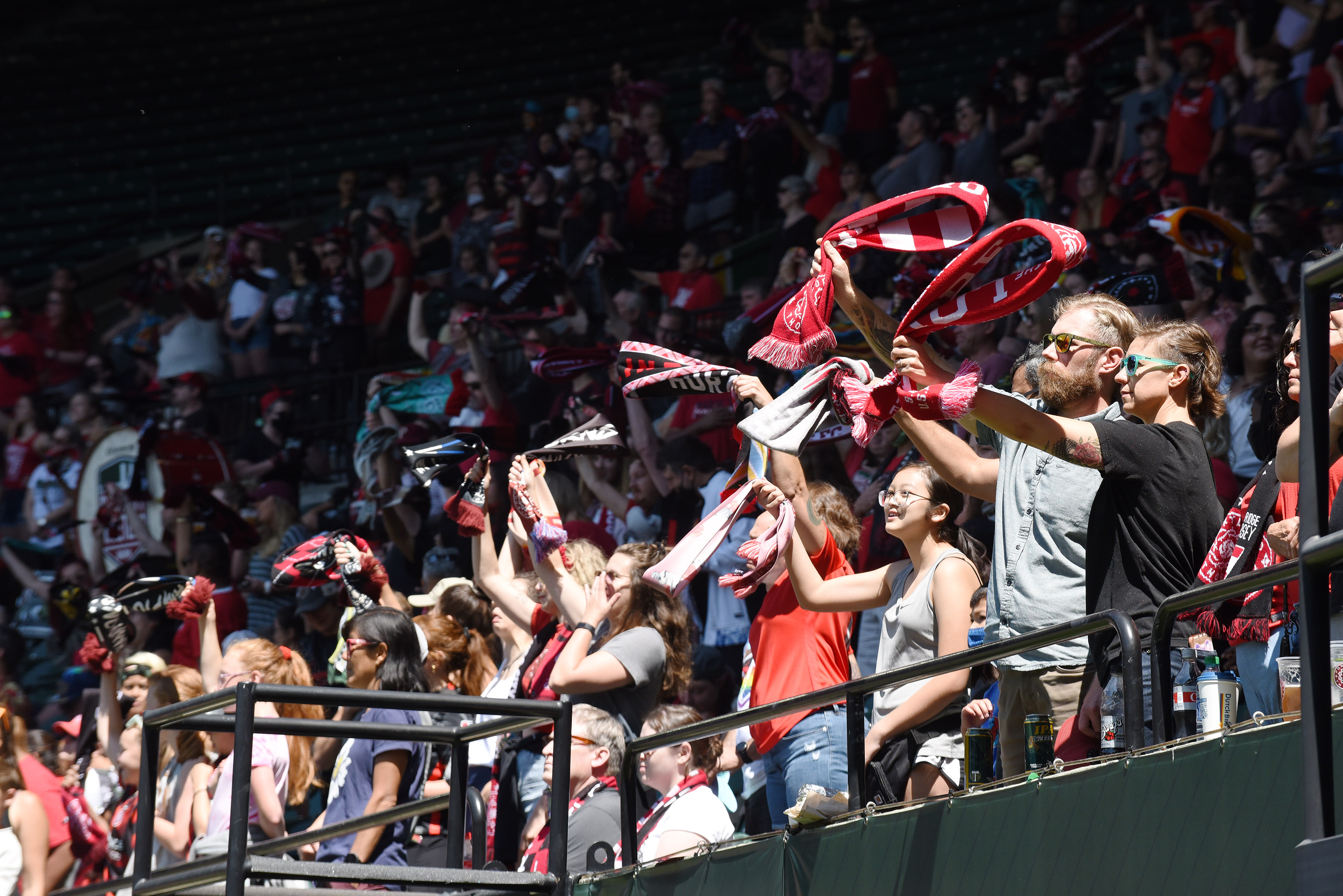 Portland Thorns fans return to Providence Park: July 11, 2021 ...