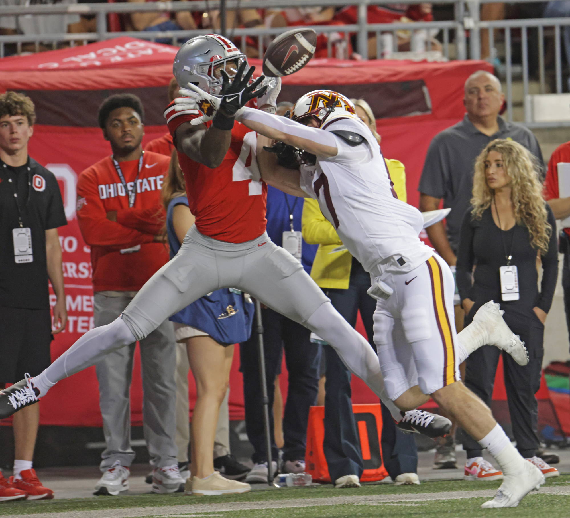 Minnesota Golden Gophers at Ohio State Buckeyes, October 4, 2025 ...