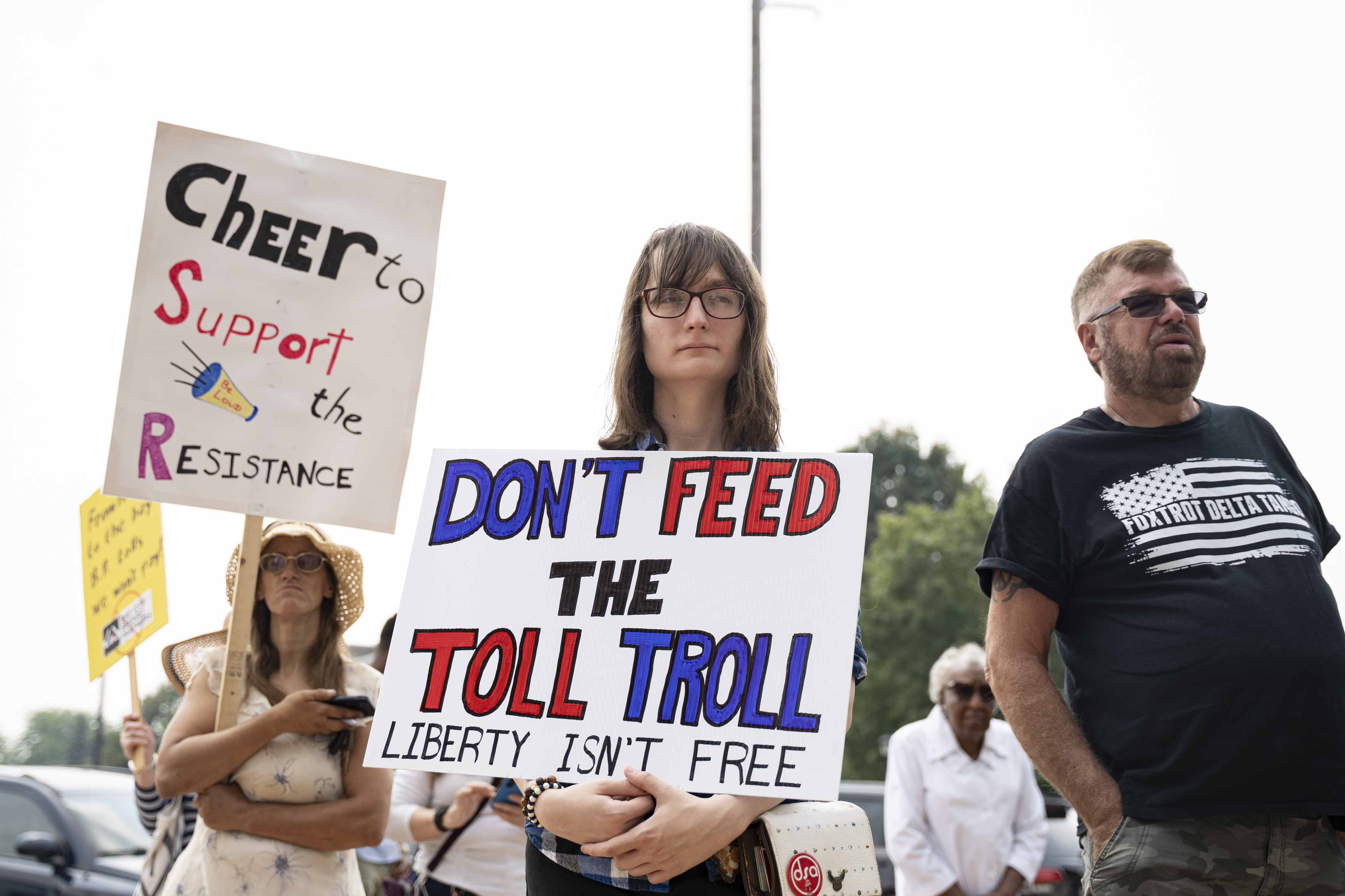 Residents protest against Bay City Bridge Partners - mlive.com