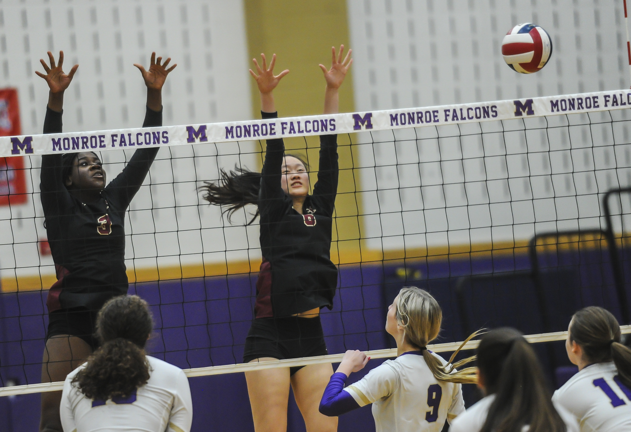 Hillsborough at Monroe Girls Volleyball - nj.com