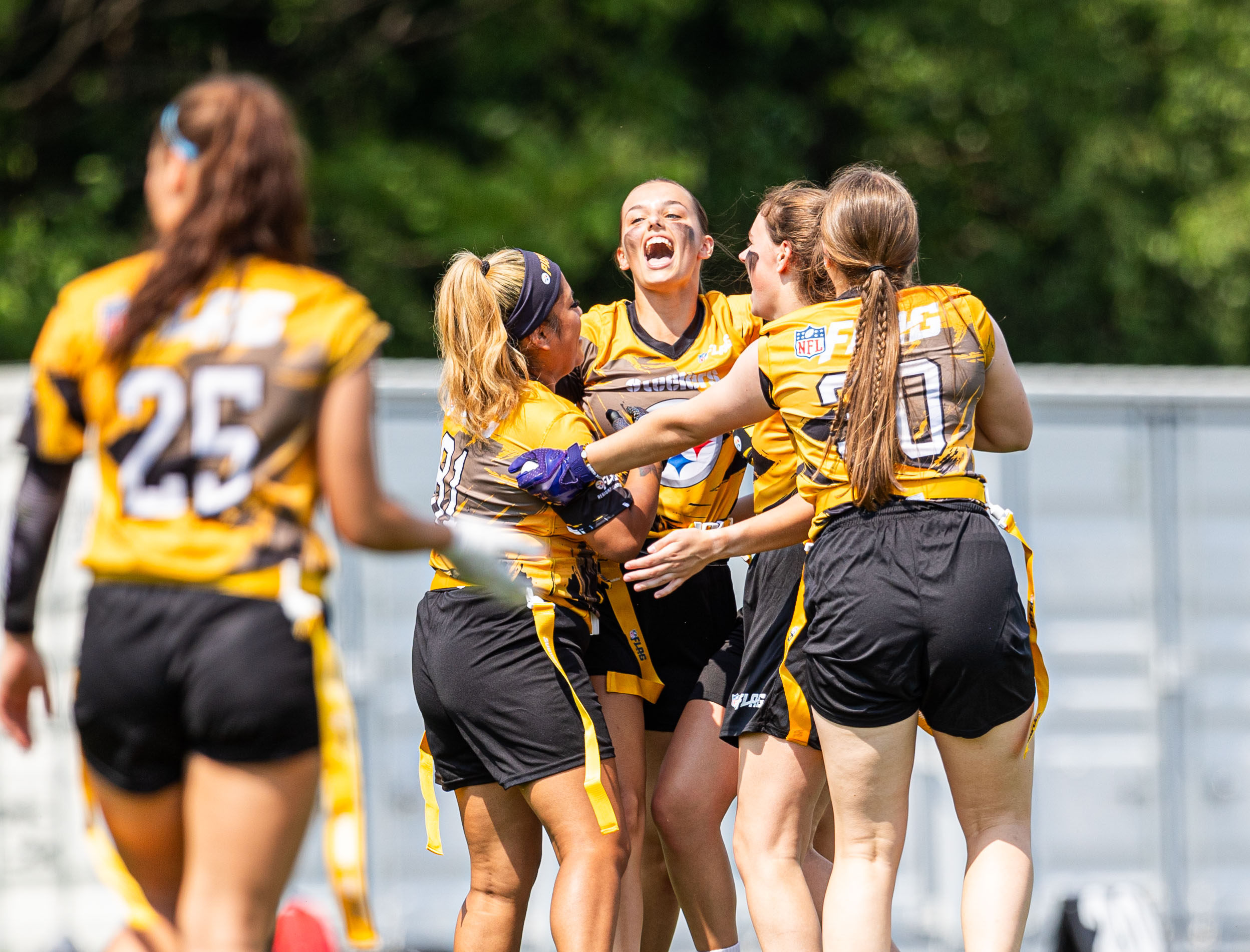 First round of the Big 33 girls flag football tournament - pennlive.com