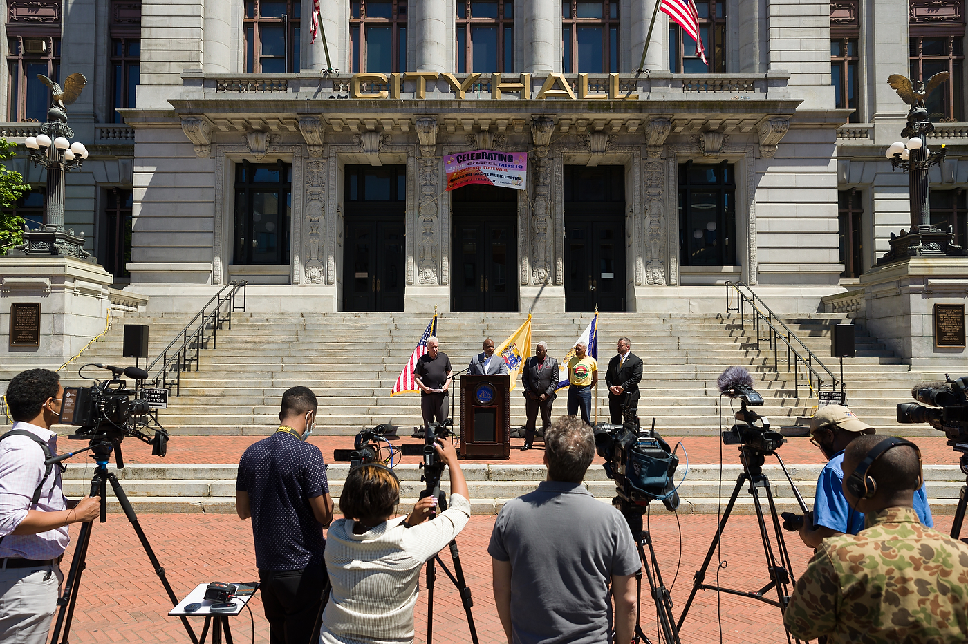 George Floyd Statue Unveiled at Newark City Hall - nj.com