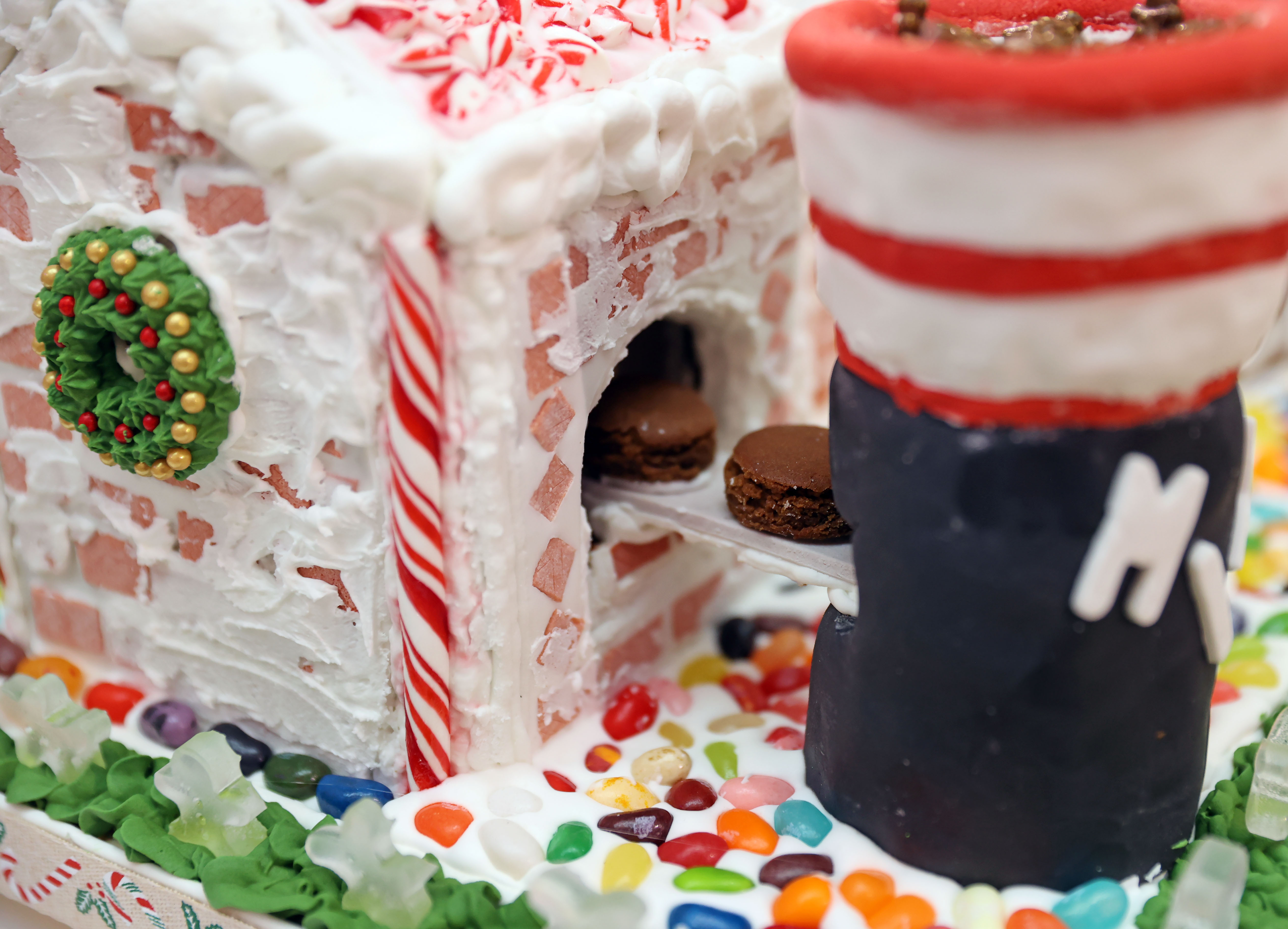 Gingerbread displays at Cleveland Botanical Garden, November 17, 2022 ...