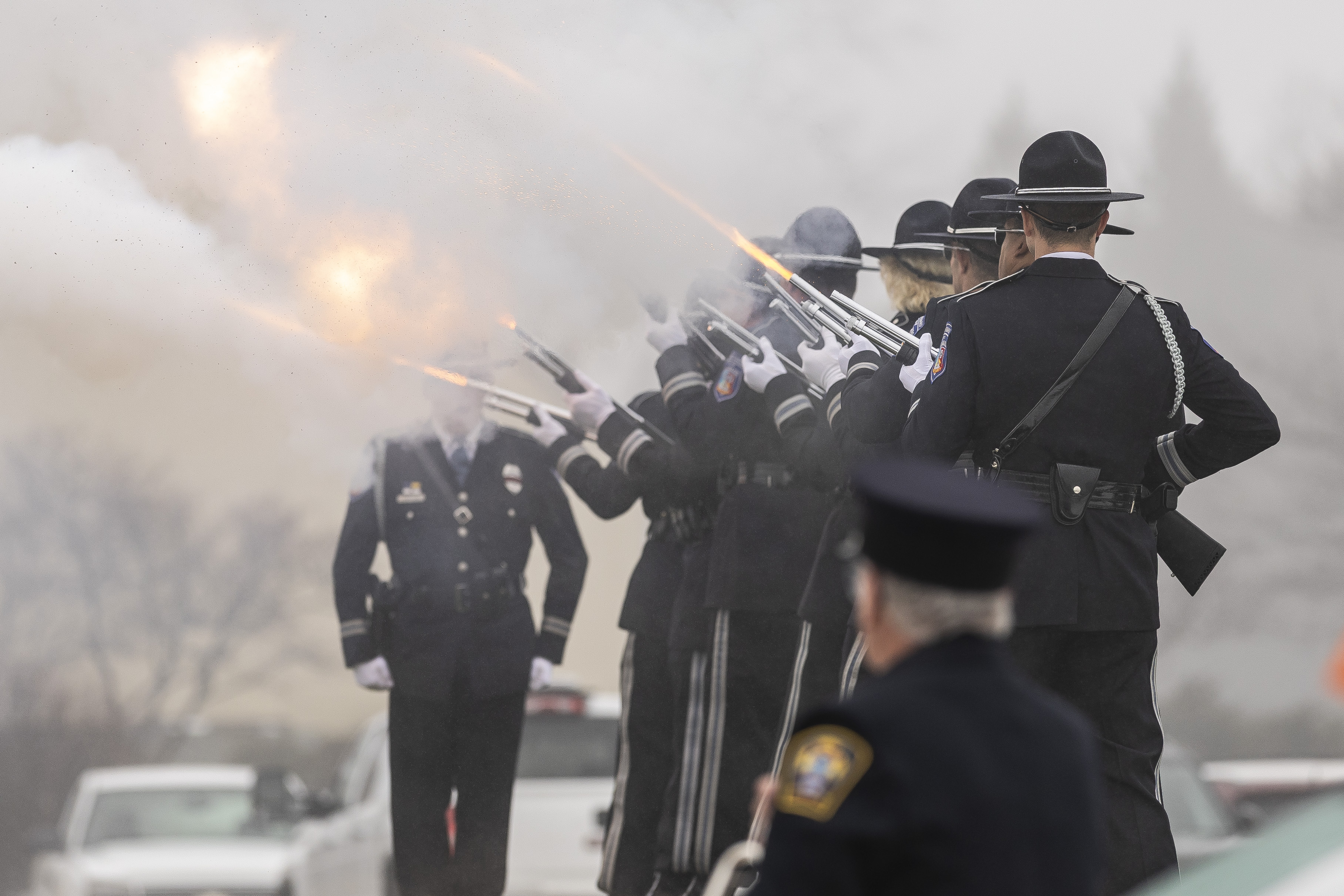 Longtime West Michigan fire chief honored with funeral procession ...