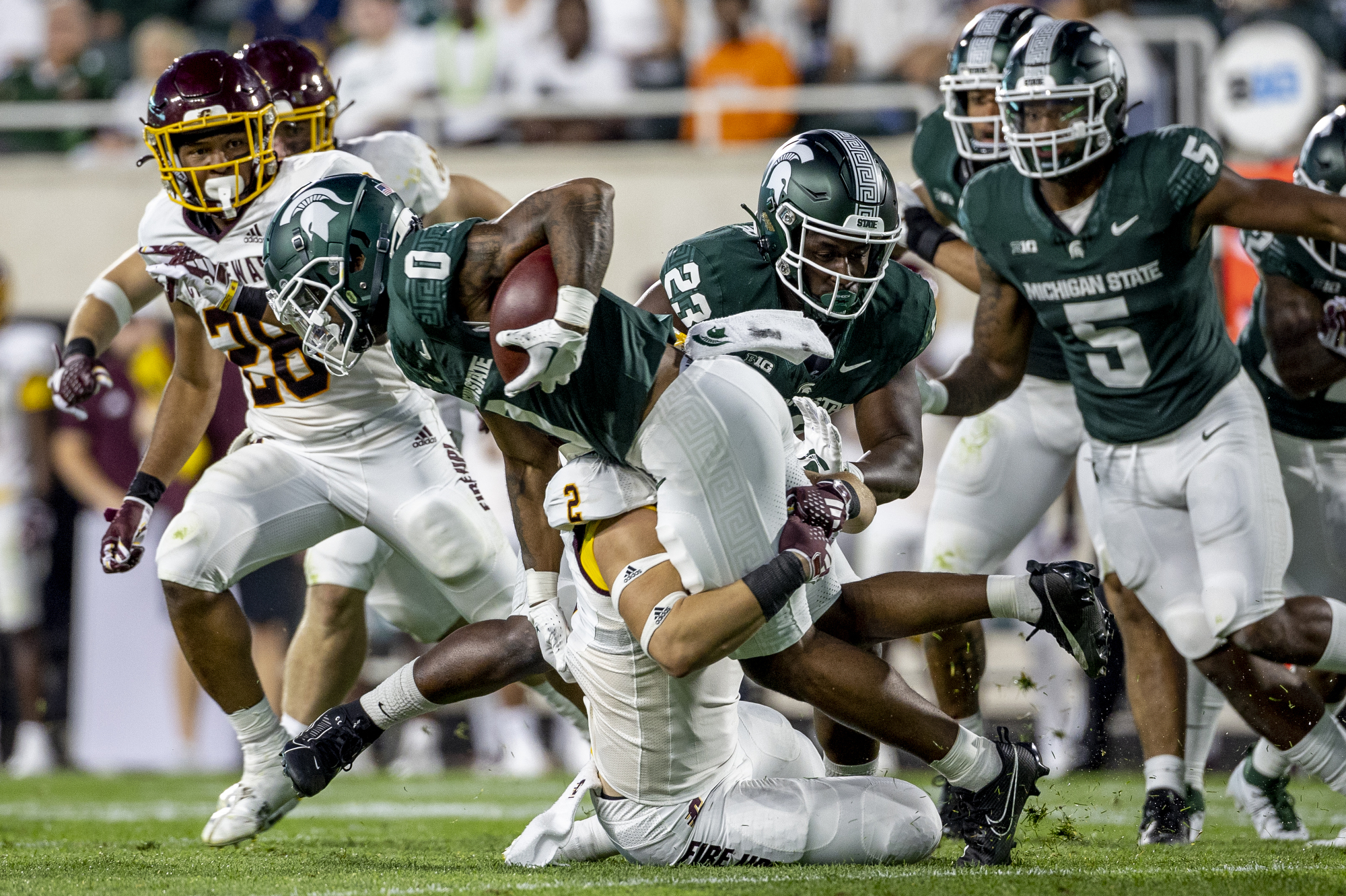 Michigan State vs. Central Michigan football — Sept. 1, 2023 - mlive.com
