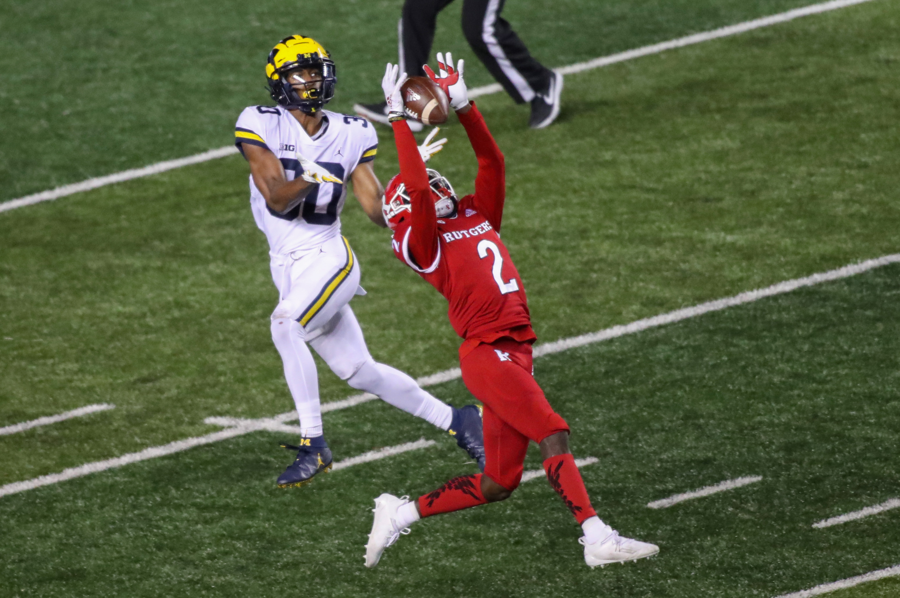 Big Ten football: Michigan beats Rutgers in 3OT thriller - Nov. 21 ...